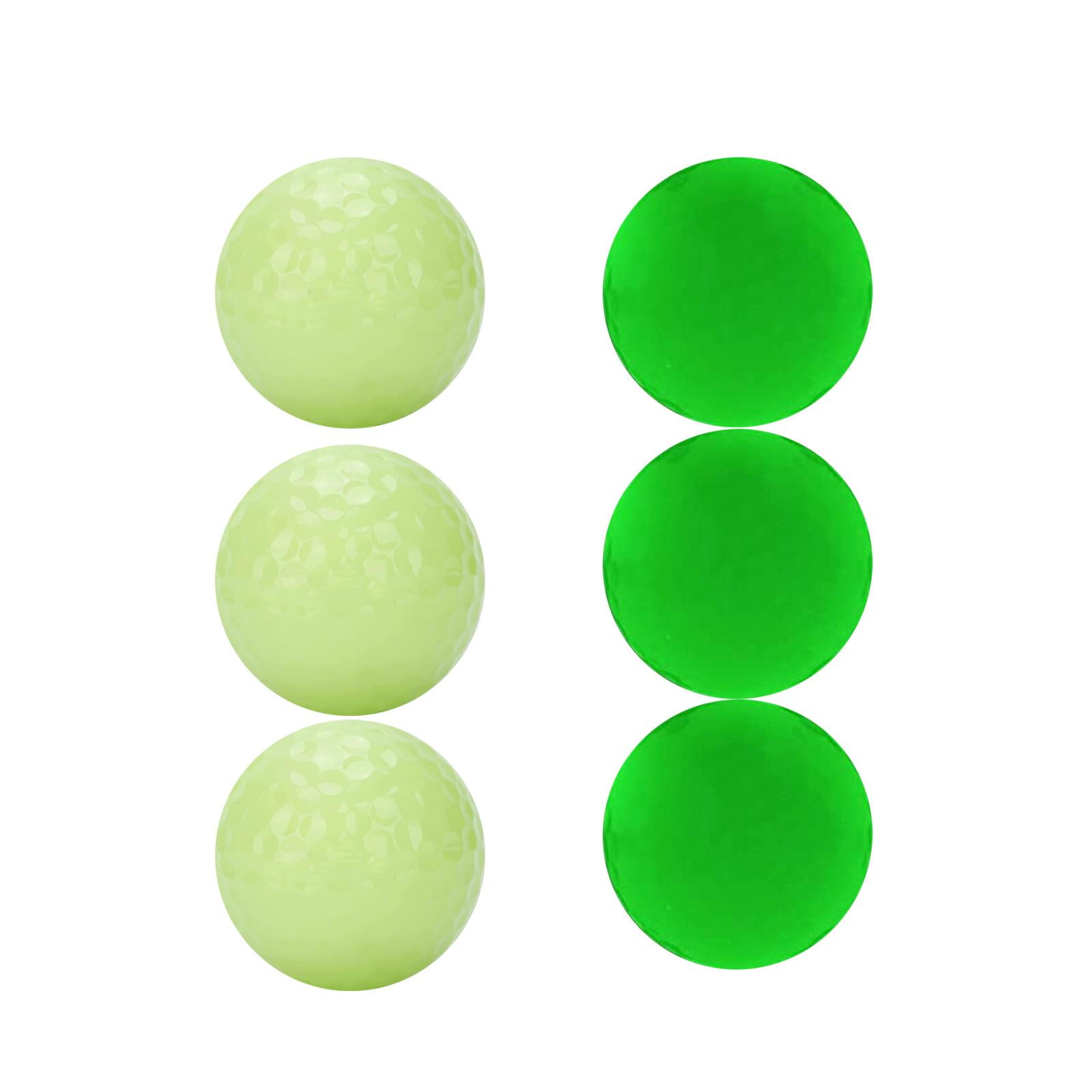 SiaBiced 6Pcs Luminous Night Golf Ball, Golf Ball Glow in The Dark ...