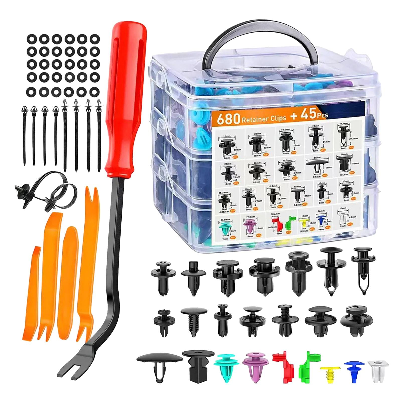 SiaBiced 725x Push Fasteners Rivet Clips Retainer Clips Replaces ...