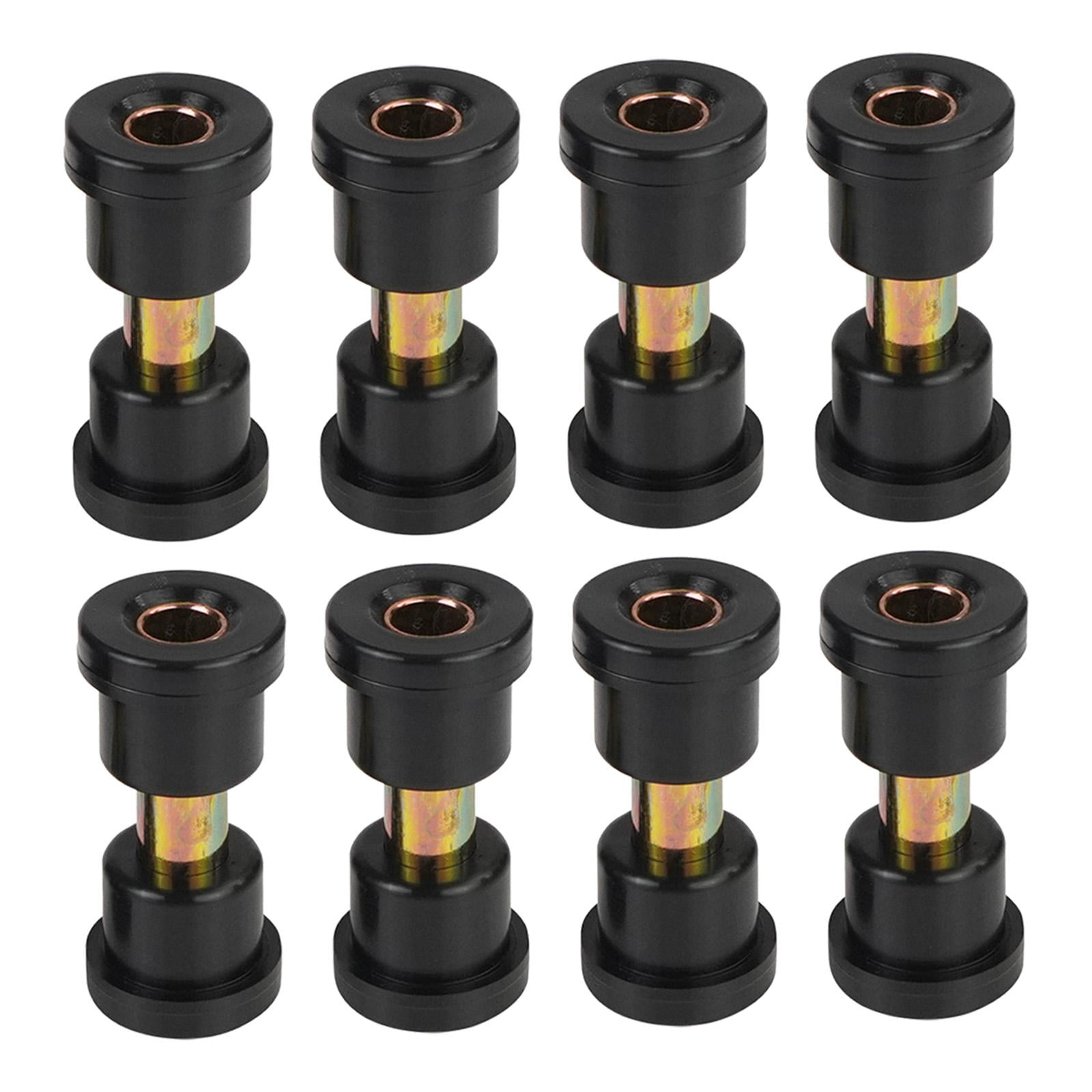 SiaBiced 8 Pieces Front & Rear Leaf Spring Bushing Kit Sturdy Leaf ...