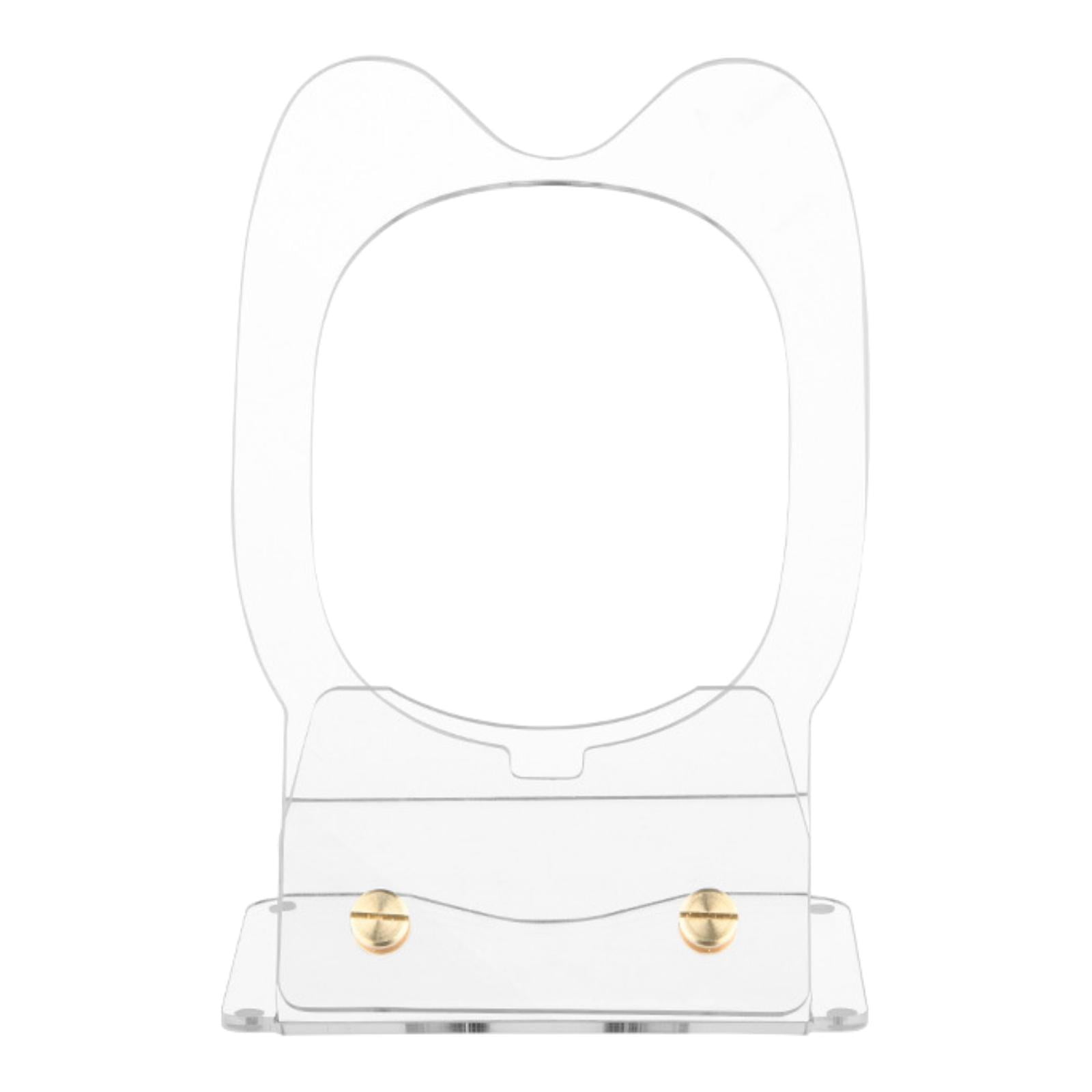 SiaBiced Acrylic Desktop Speaker Stand Acrylic Speaker Holder Portable ...