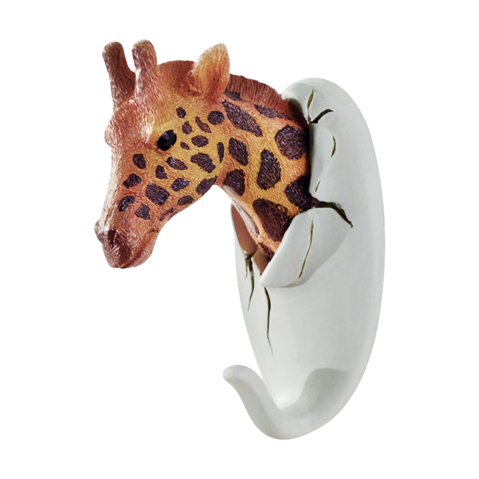 SiaBiced Animal Head Shape Hook Key Hooks Picture Hangers Wall Decorations Clothes Hanger 6x8 ...