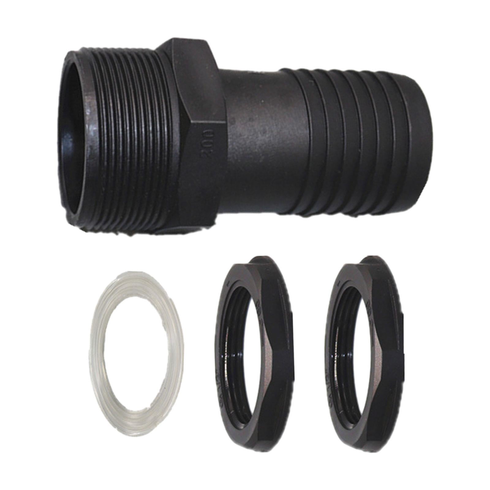 SiaBiced Barrel Duct, Rain Barrel Hose Nozzle, Barrel Base Joint Tank ...