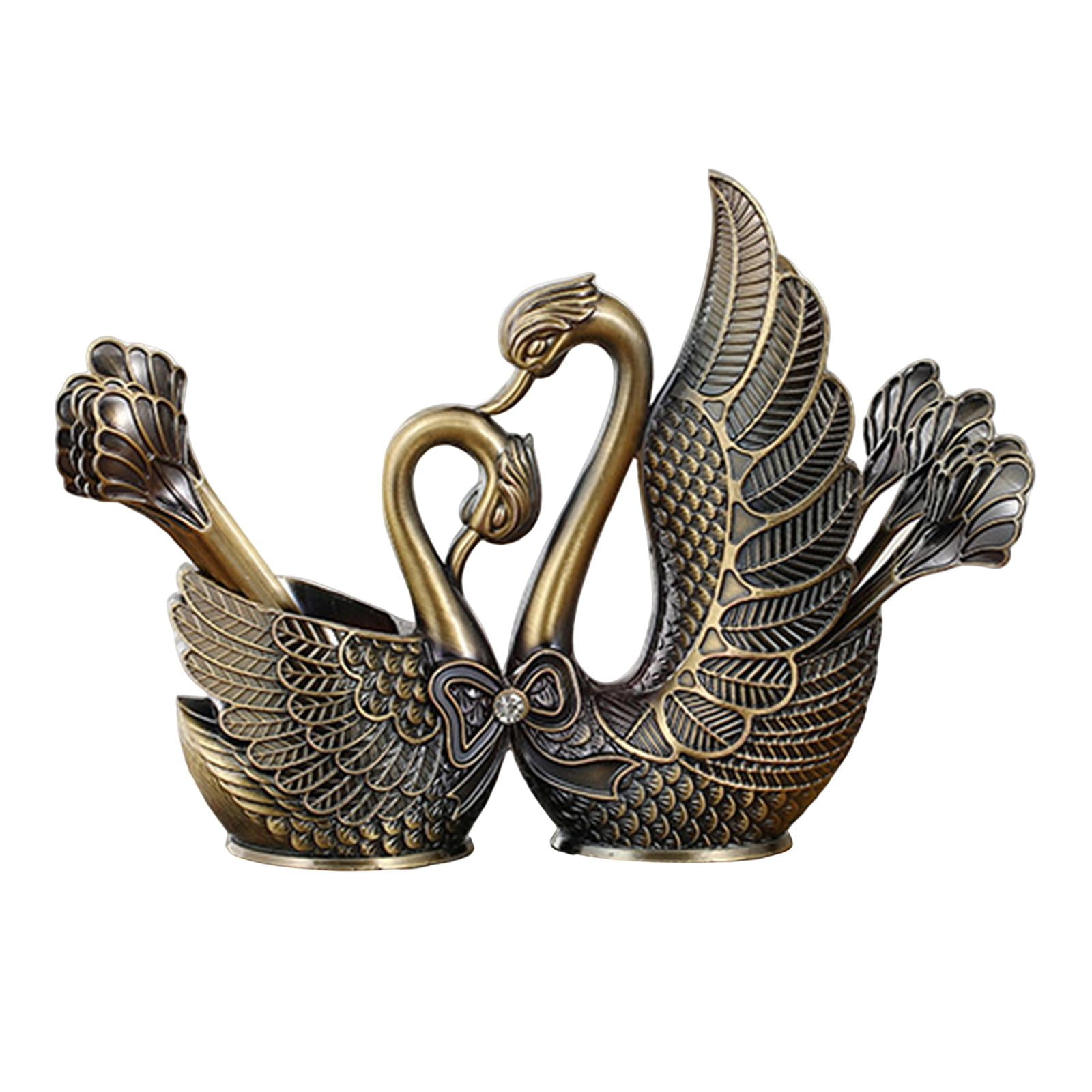 SiaBiced Cake Spoon Teaspoons Flatware Set Rack Sliverware Rack Spoon ...