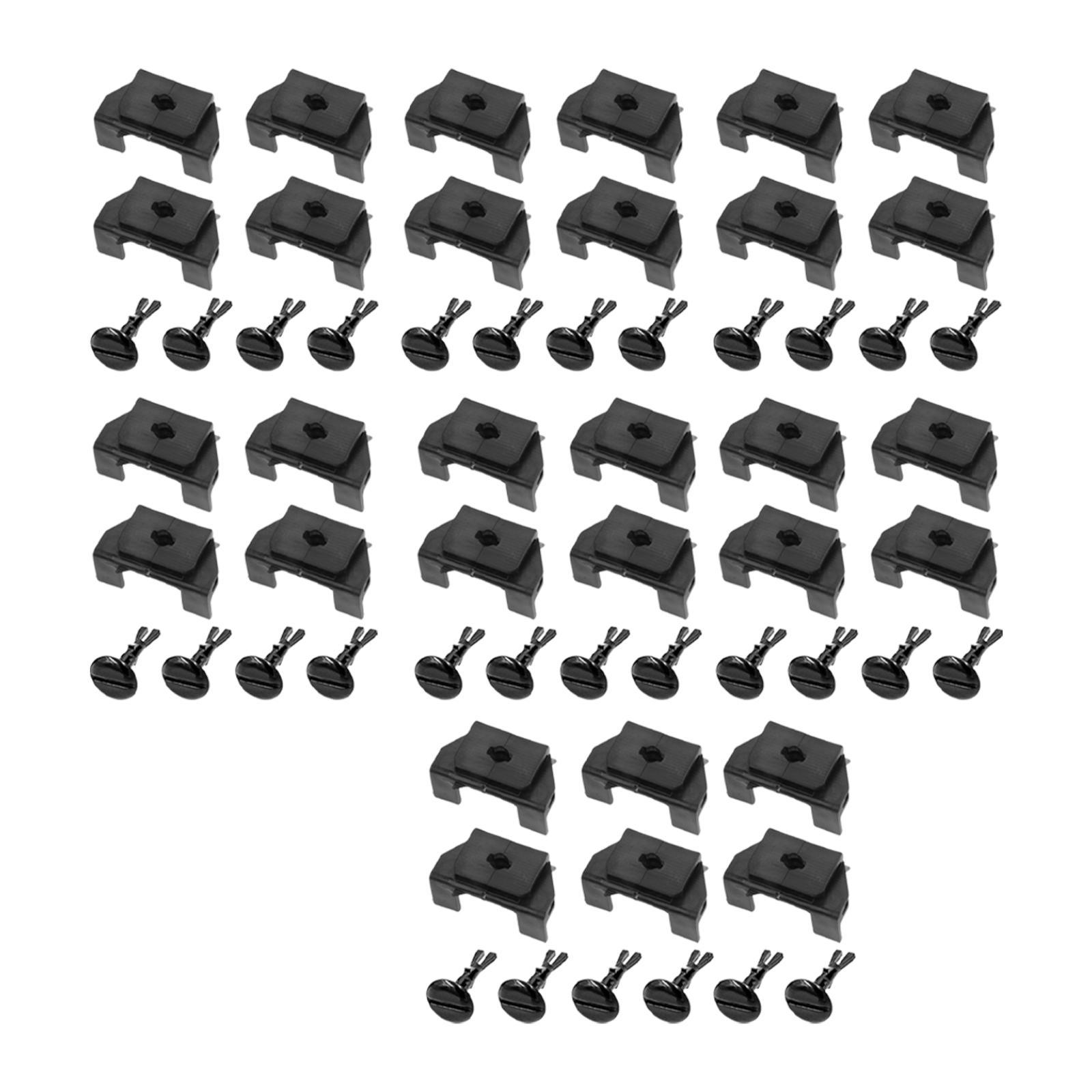 SiaBiced Car Front Bumper Cover Clip Kit Accs Car Body Fastener ...
