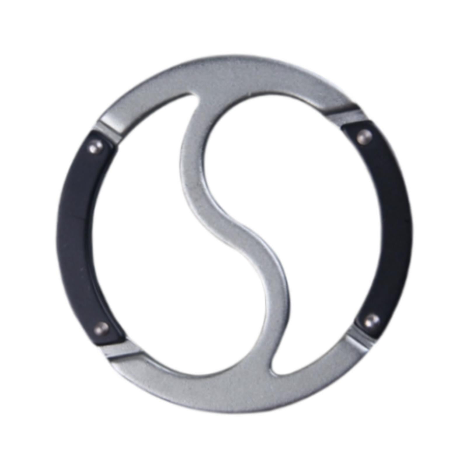 SiaBiced Carabiner Buckle Hook Auto Locking Keyring Outdoor Spring ...