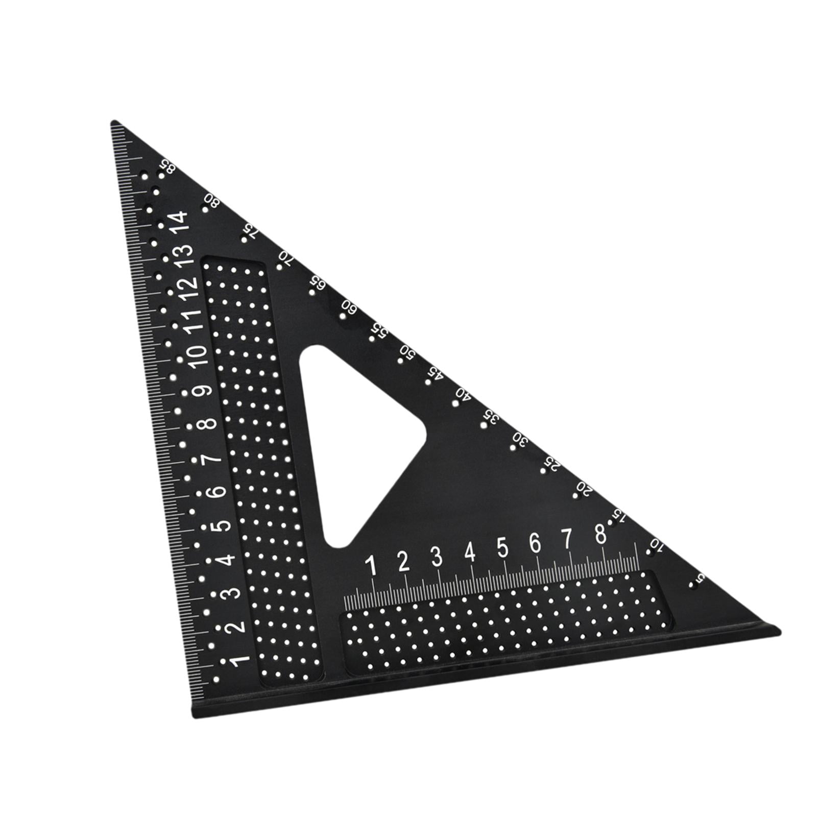 SiaBiced Carpenter Square Angle Ruler Woodworking 7 inch Lightweight ...