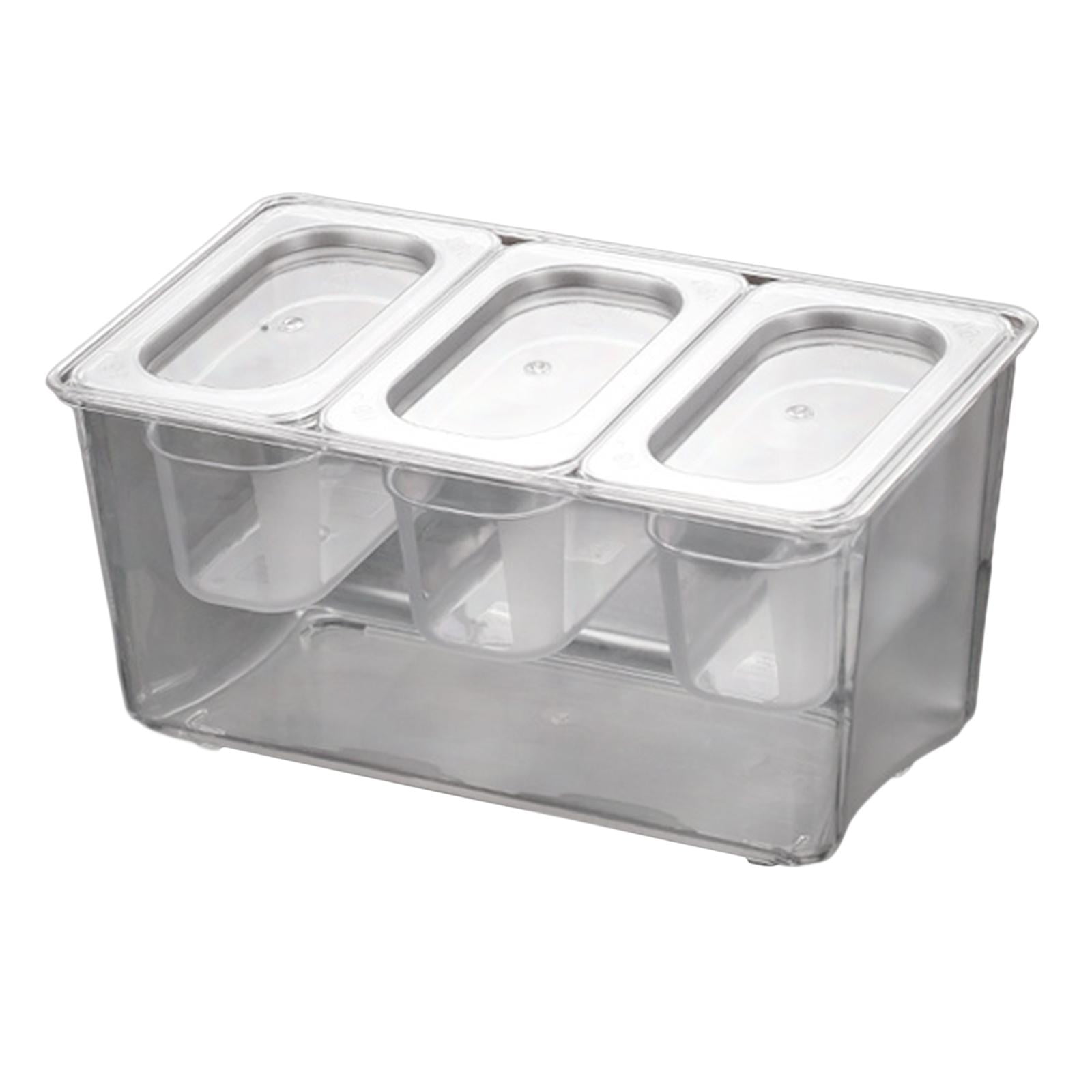 SiaBiced Chilled Condiment Removable Containers Canisters for Small ...