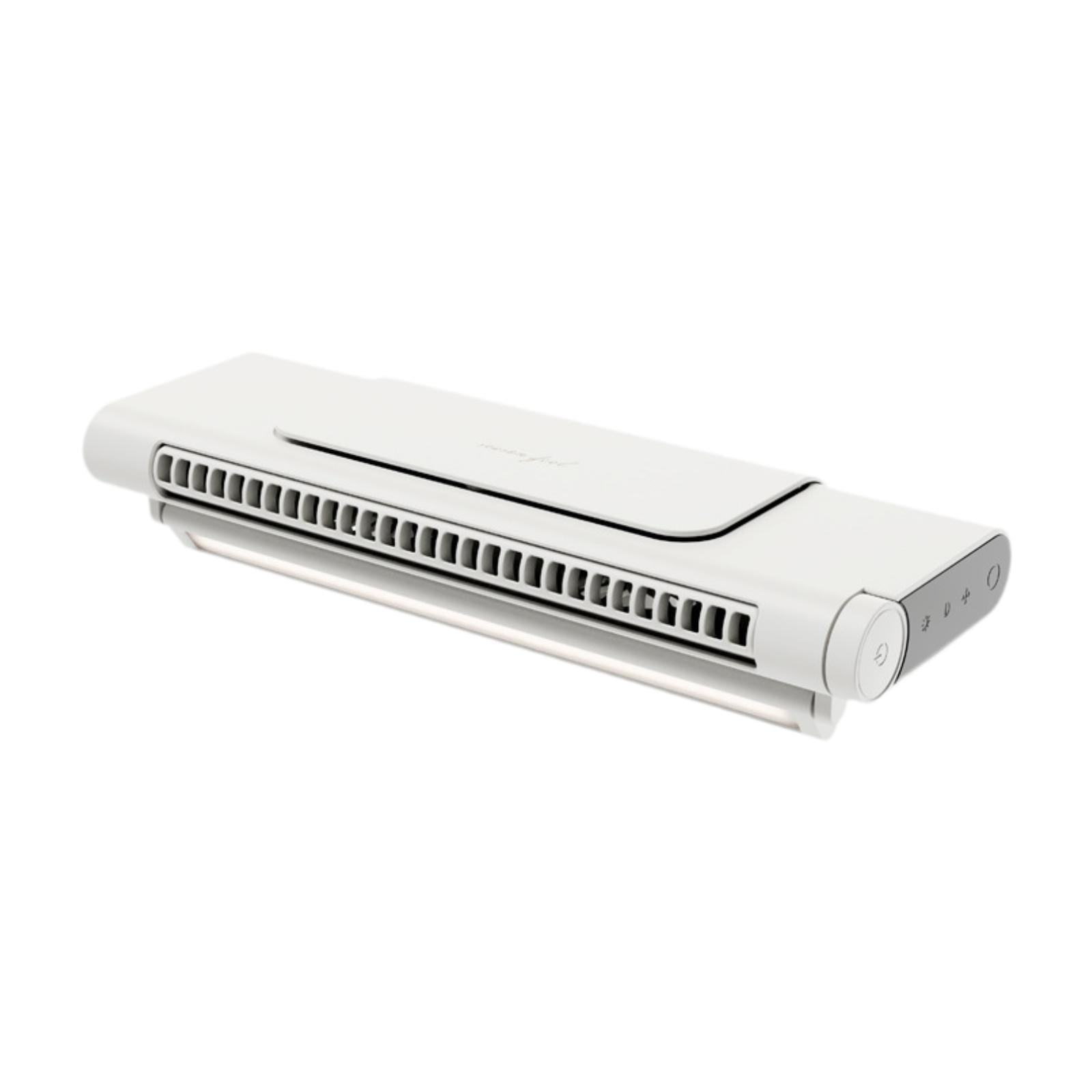 SiaBiced Clip on Computer Fan with Lamp Small Personal Versatile ...