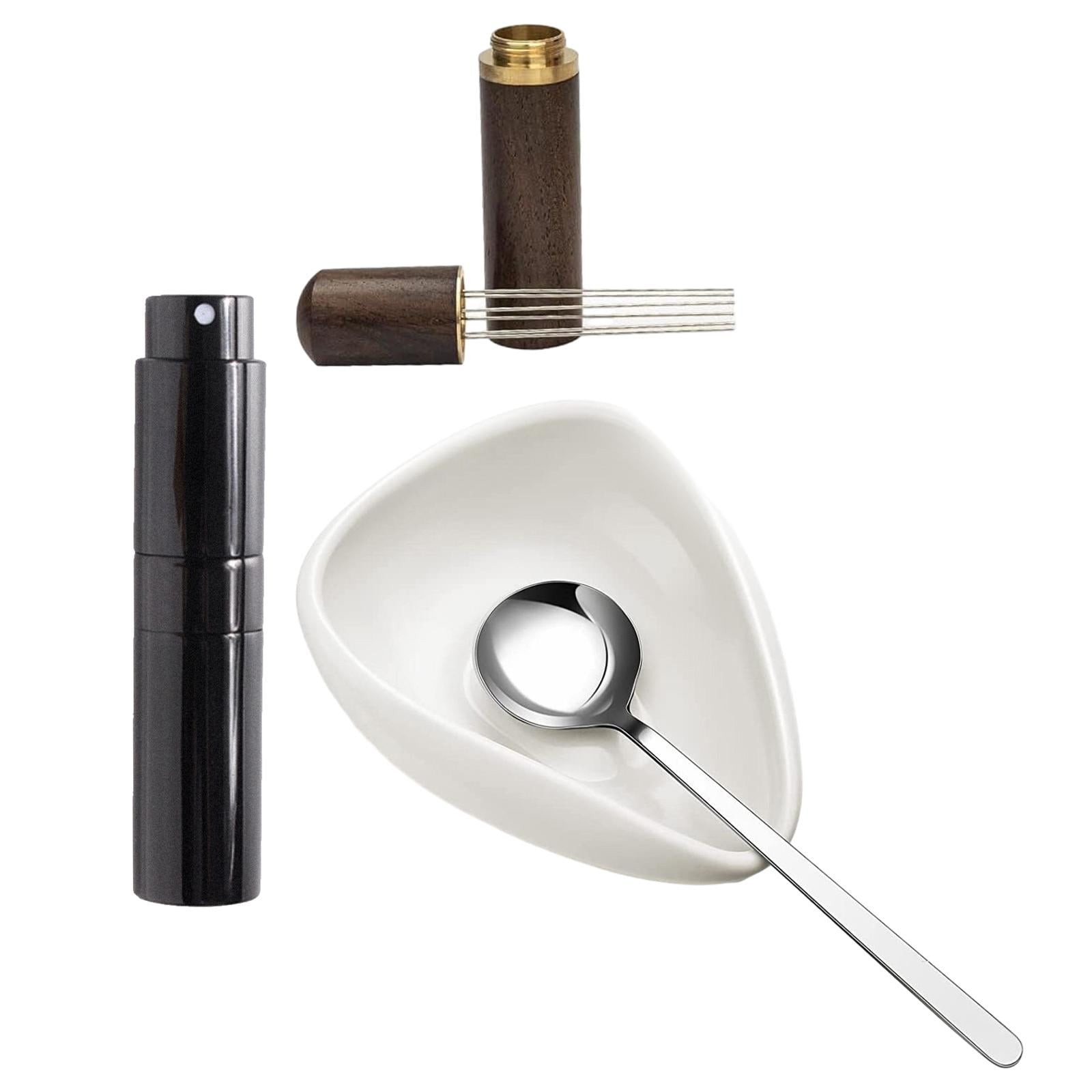SiaBiced Coffee Bean Sample Tray Tools Ceramic Coffee Measuring Scale ...