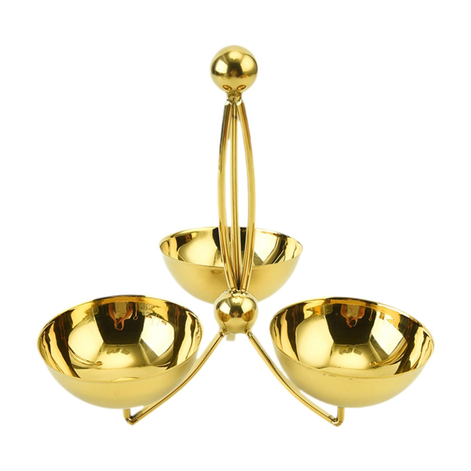 SiaBiced Condiment Serving Bowl Serving Bowl Snack Stand with Bowl ...