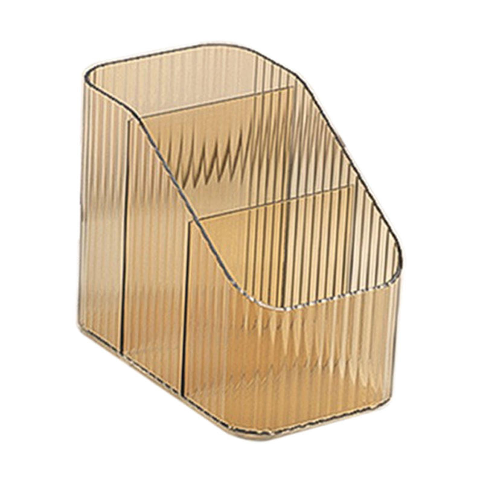 SiaBiced Cosmetic Storage Bin Divided Makeup Organizer Desktop ...