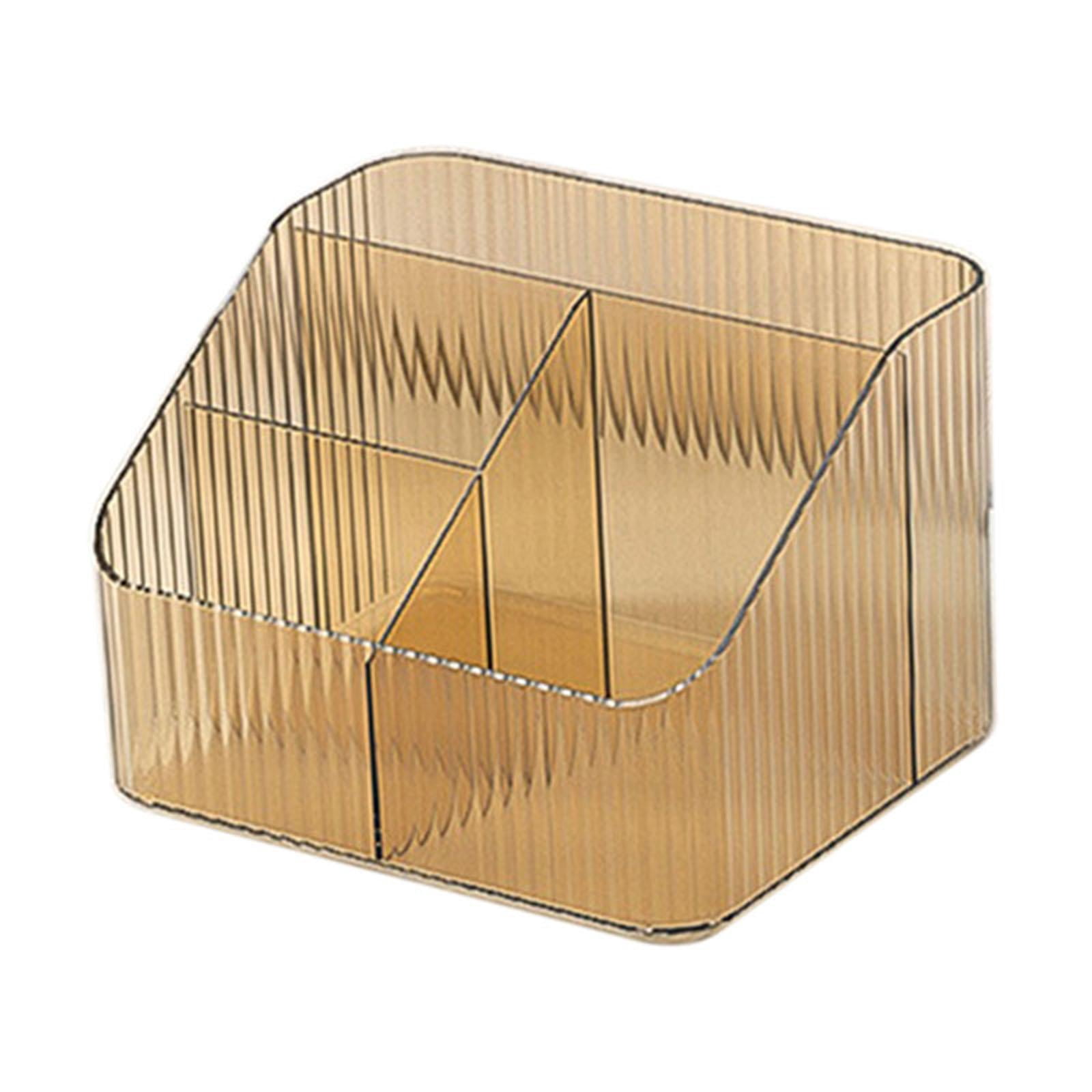 SiaBiced Cosmetic Storage Bin Divided Makeup Organizer Desktop ...