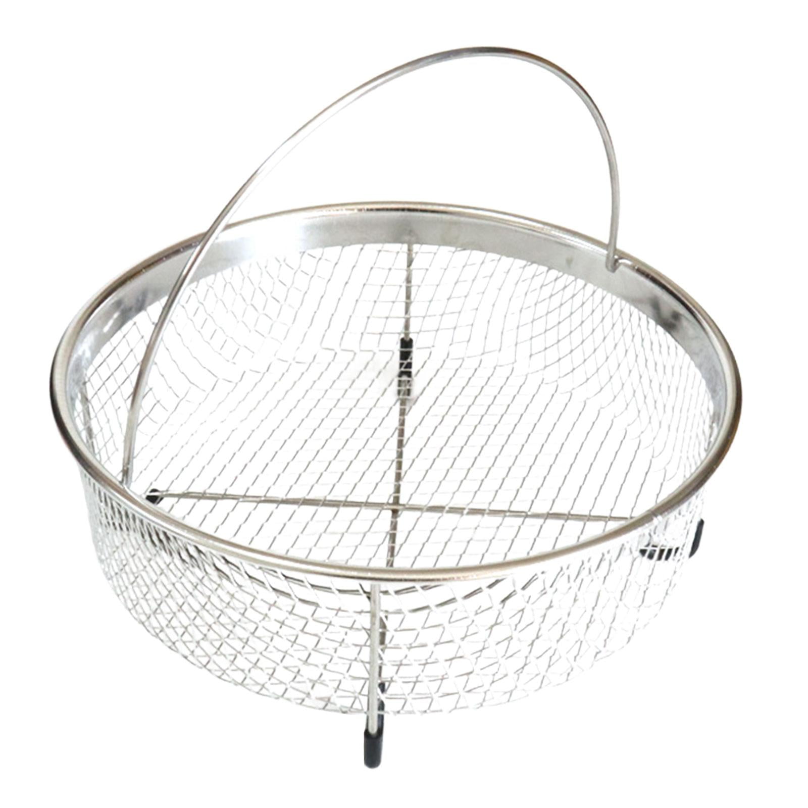 SiaBiced Deep Fry Basket Hole Design Multiuse Stainless Steel Tableware ...