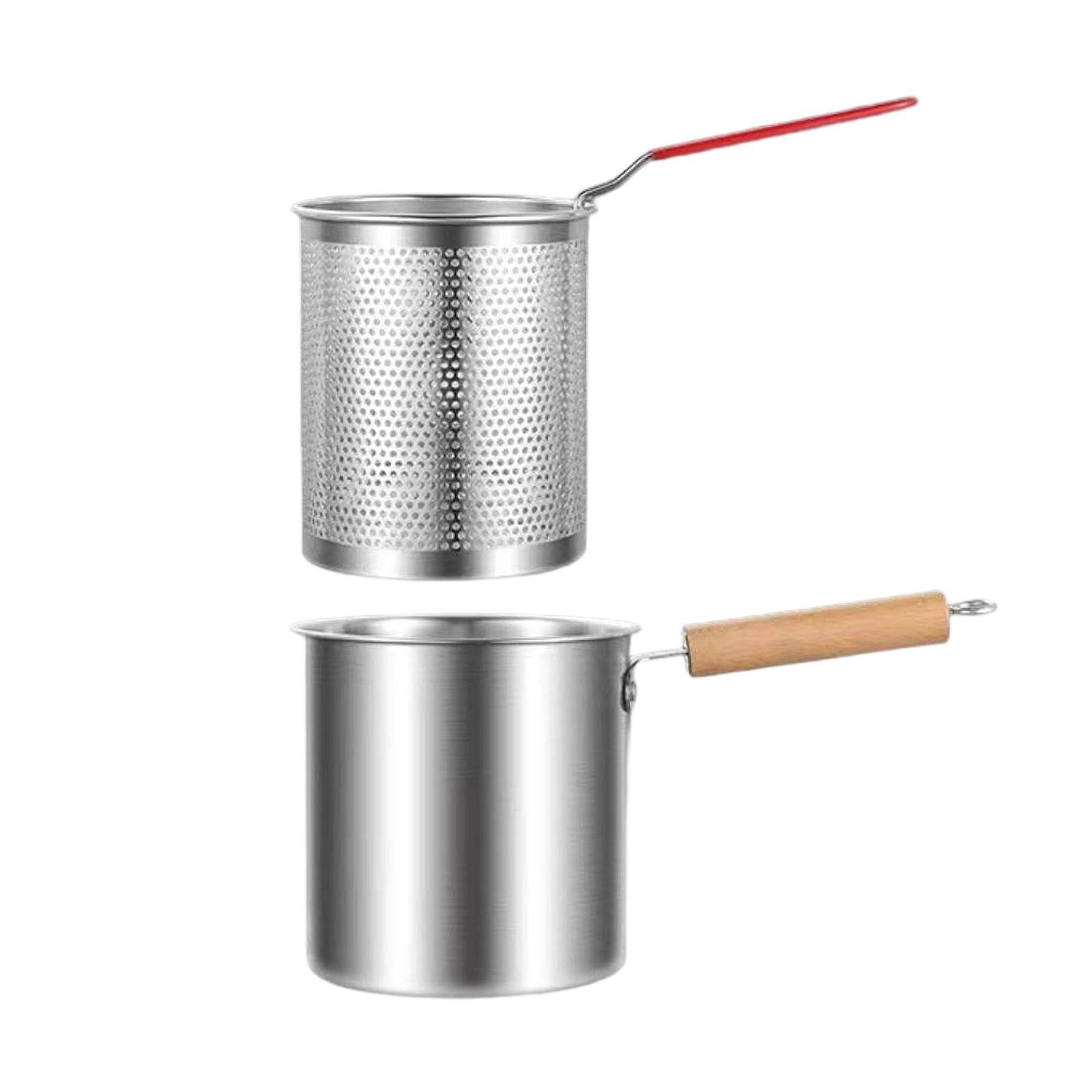 SiaBiced Deep Frying Pot Deep Fryer Pot for French Fries Chicken ...