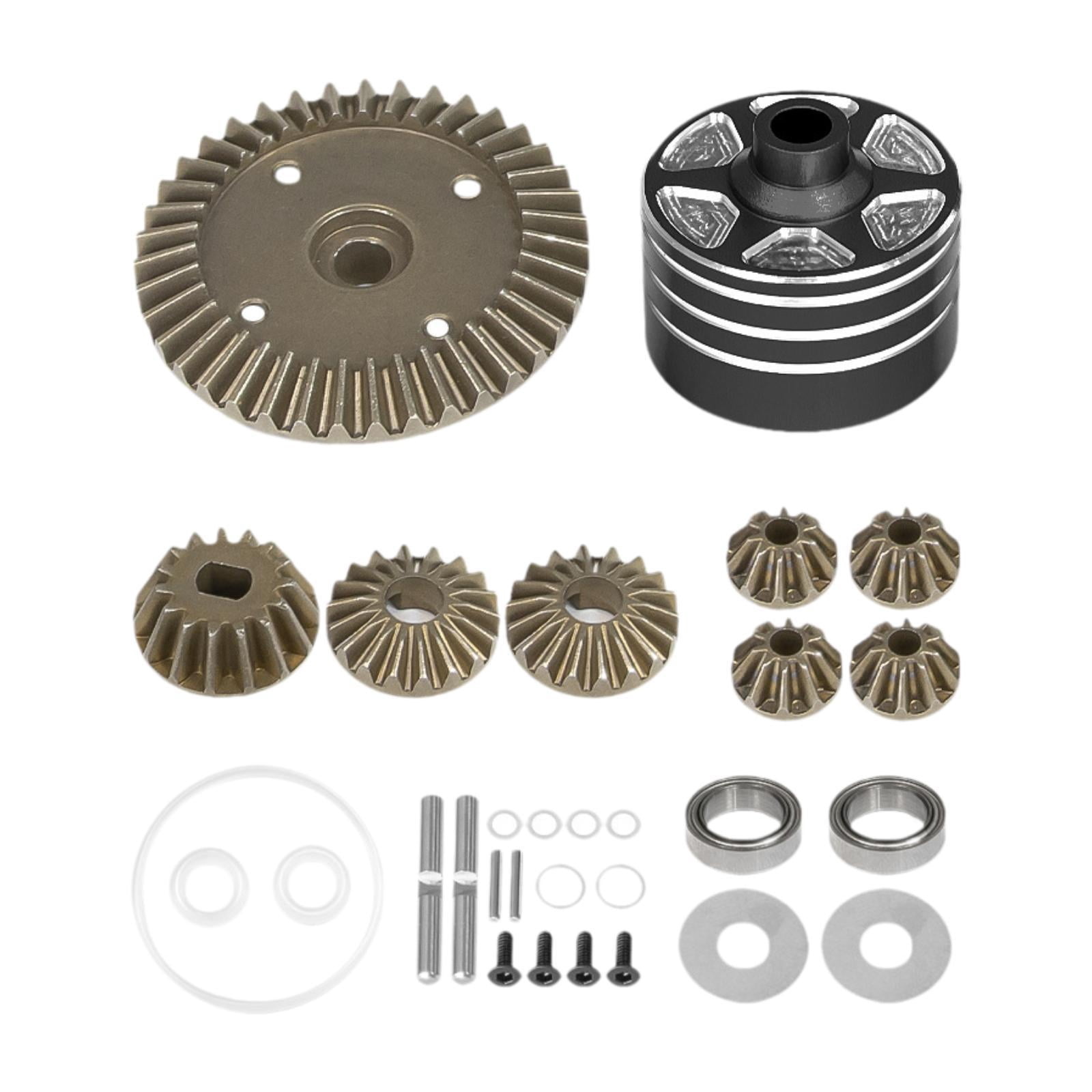SiaBiced Differential Case Gear Set Upgraded Parts Alloy Complete Kit ...