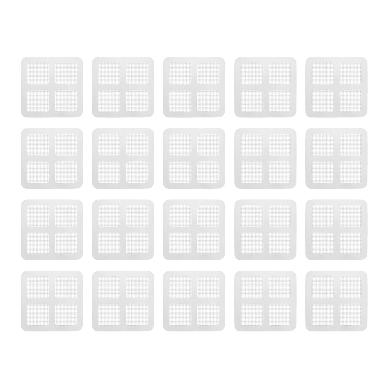 SiaBiced Disposable Shower Drain Catcher Floor Drain Stickers Tub Drain ...