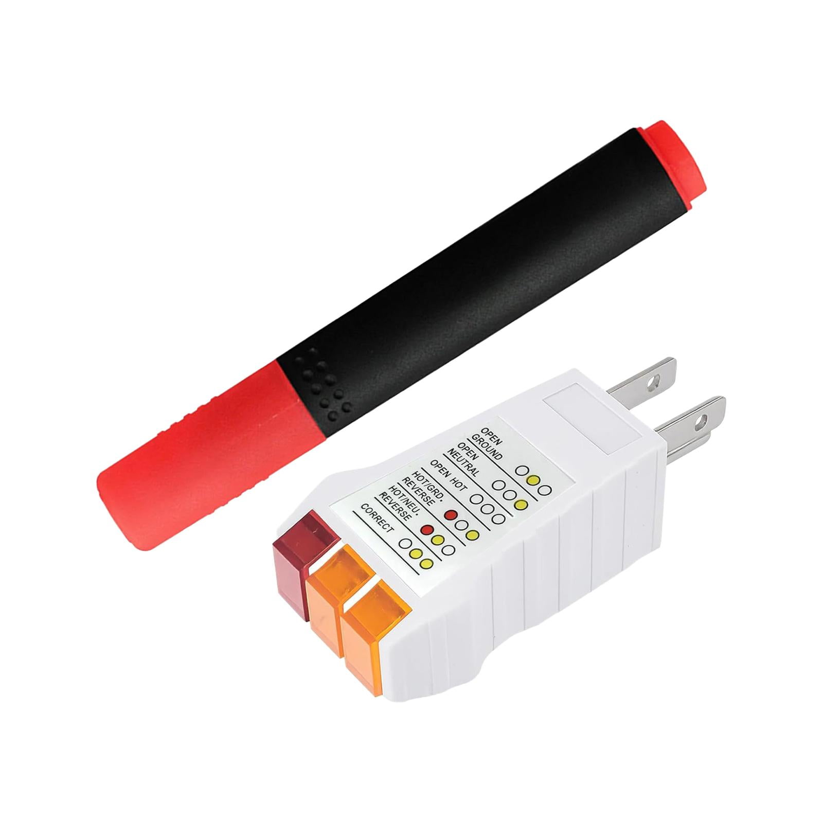 SiaBiced Electrical Outlet Tester Conductivity Test Pen for Grounding ...