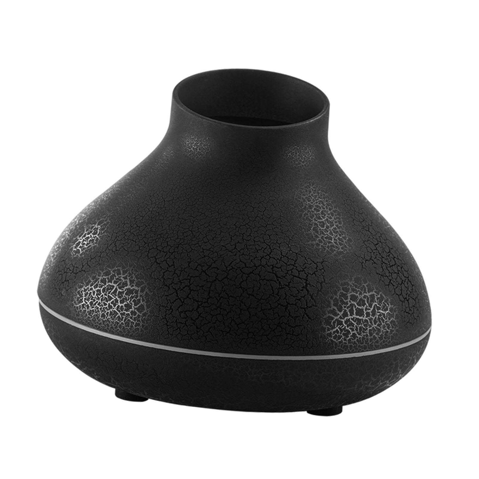 SiaBiced Essential Oil Diffuser 130ml Home Fragrance for Tabletop Centerpiece Nursery Black ...