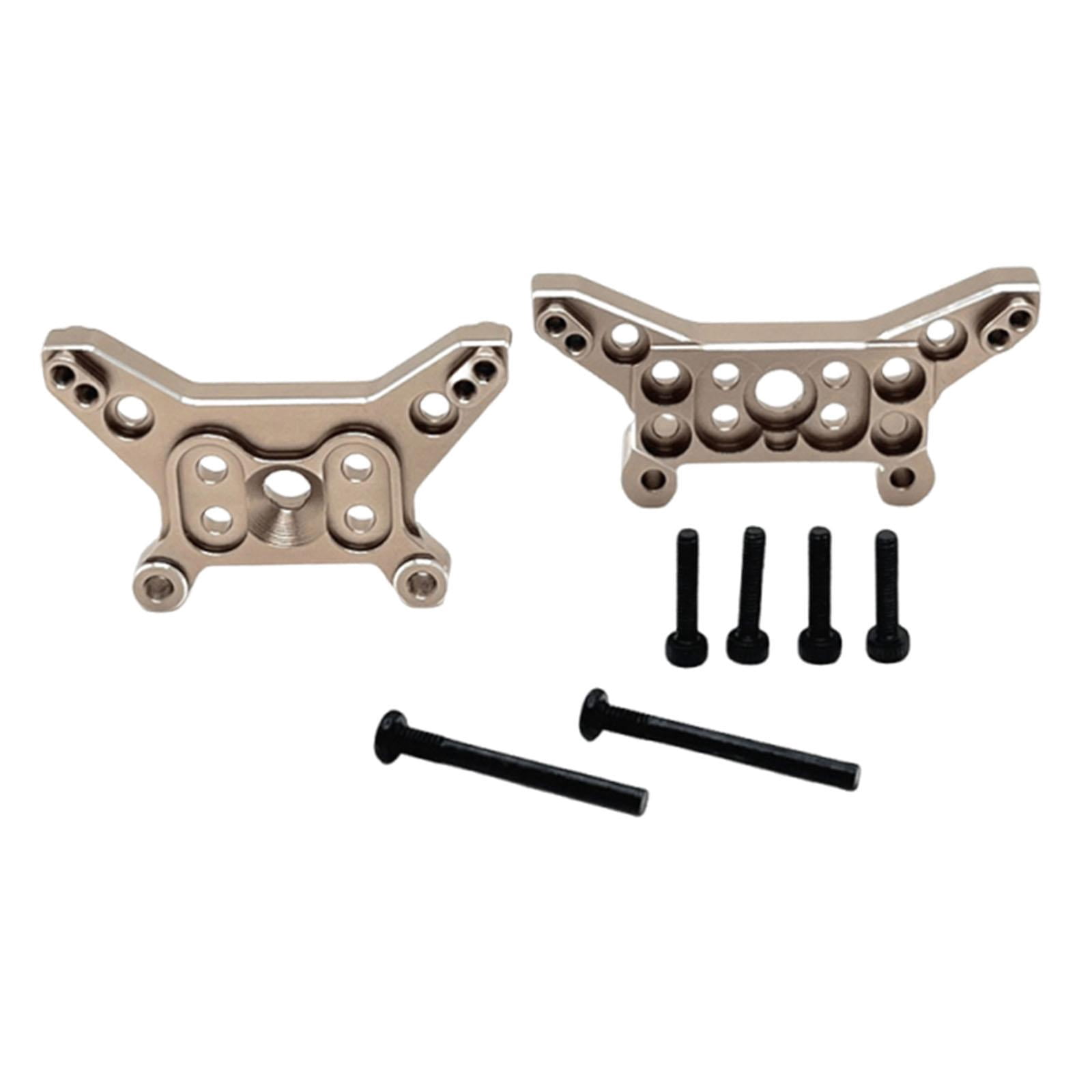 SiaBiced Front Rear Shock Tower Mount Aluminium for 1/14 14211 RC Car ...