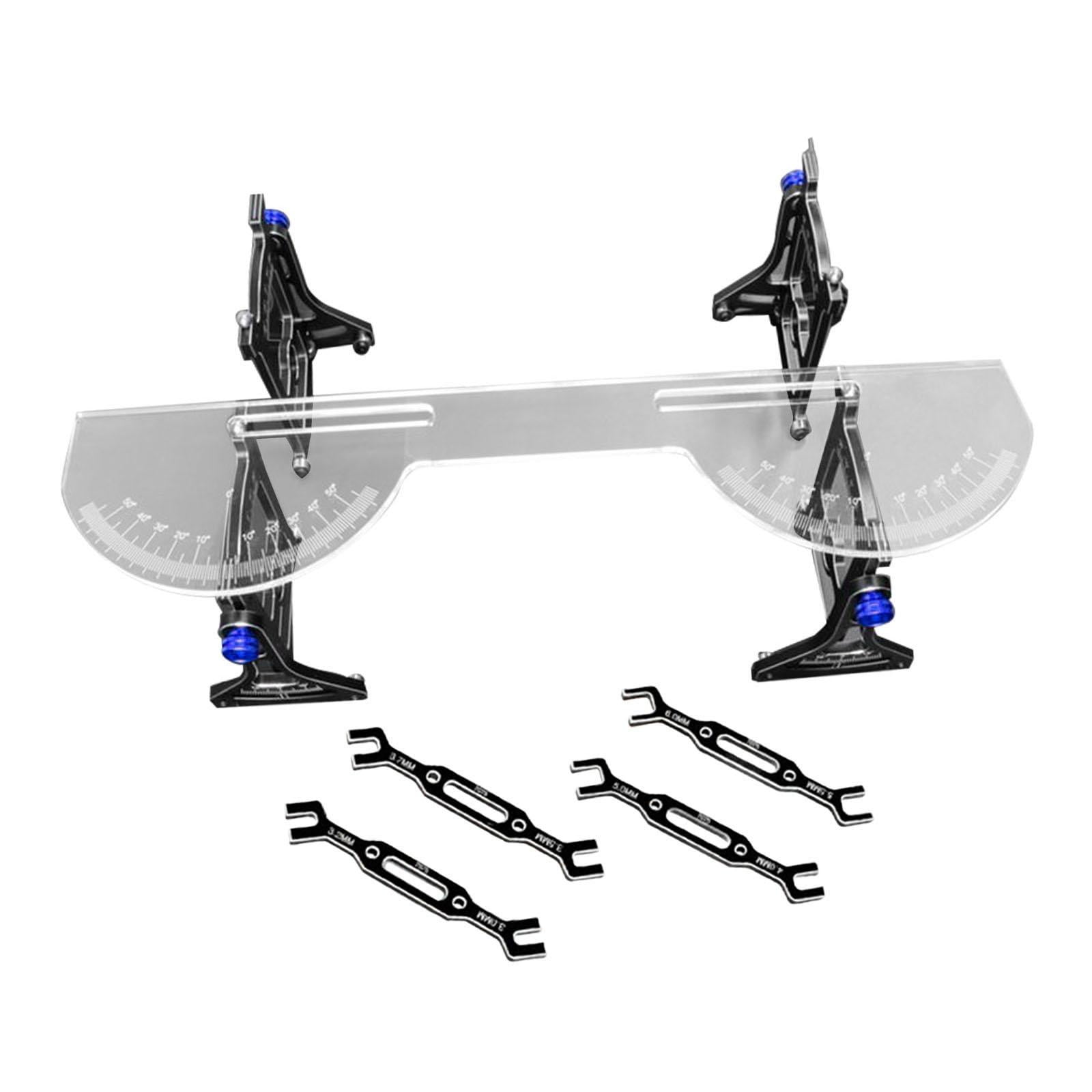 SiaBiced Gauge Aluminum Alloy Premium High Performance Chassis Set RC ...