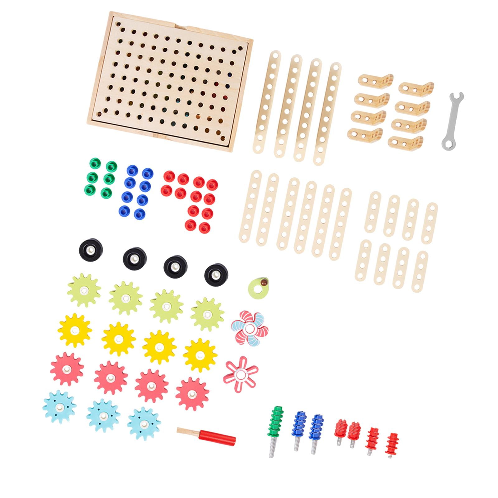 SiaBiced Gears Toys for Kids for Ages 4+ Changeable Shapes Inventive ...