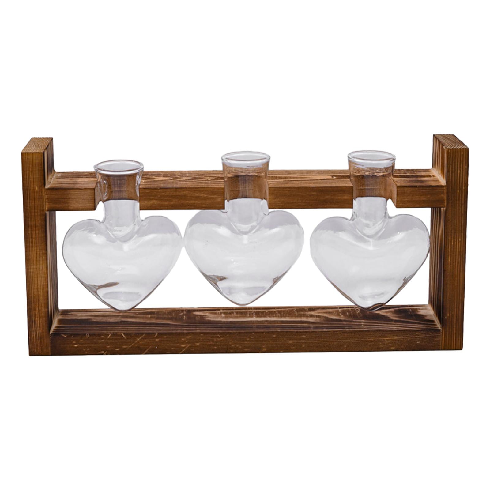 SiaBiced Glass Hydroponic Vase Flower Vase Home Decor Plant Pot ...