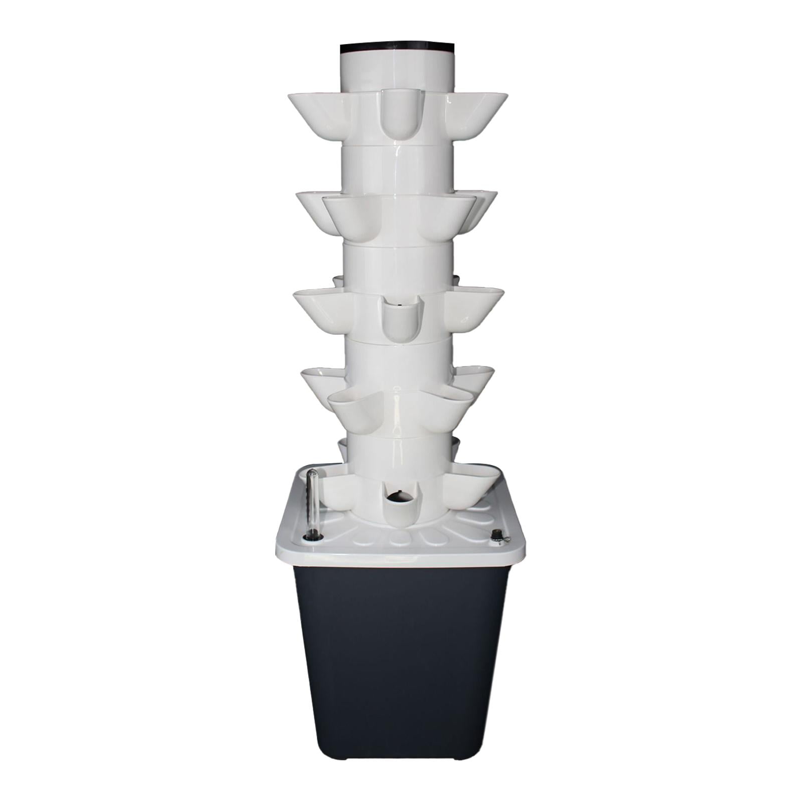 SiaBiced Hydroponic Grow System Tower Kit Vertical Gardening Planter ...
