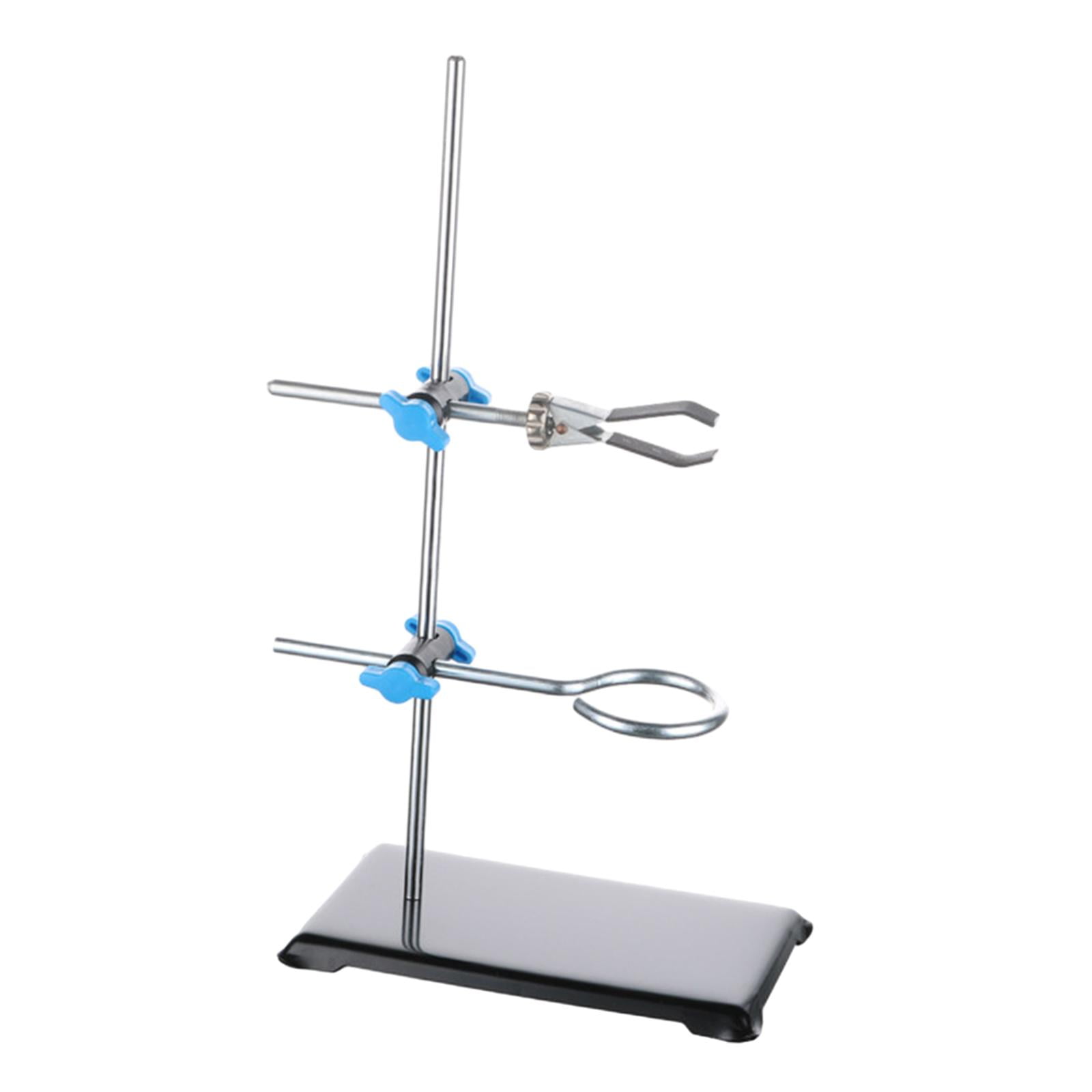 SiaBiced Iron Stand Base Laboratory Stand Set Learning Toy Chemistry ...