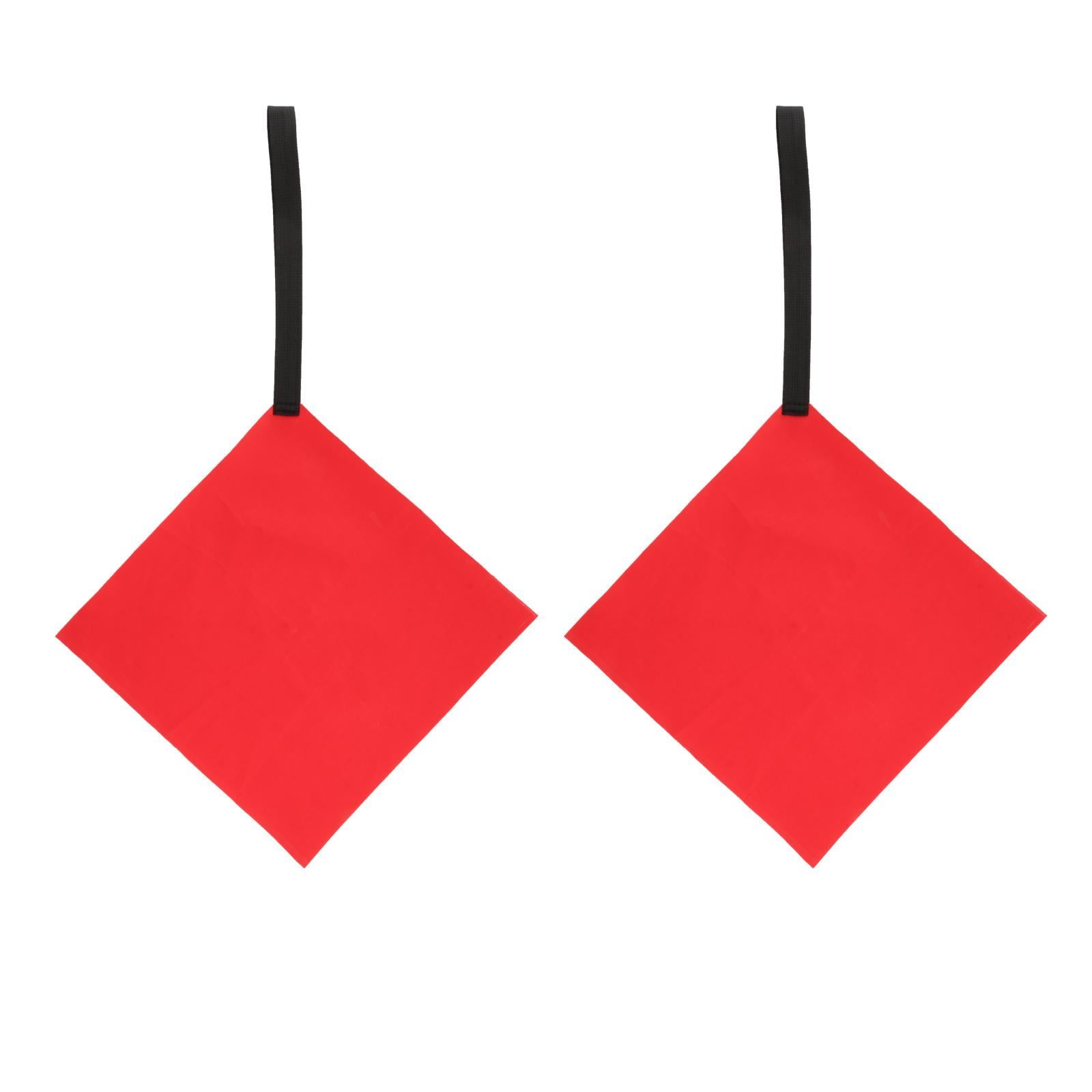 SiaBiced Kayak Flag Sign Warning Flags Red Kayak Trailer Flag Oxford ...