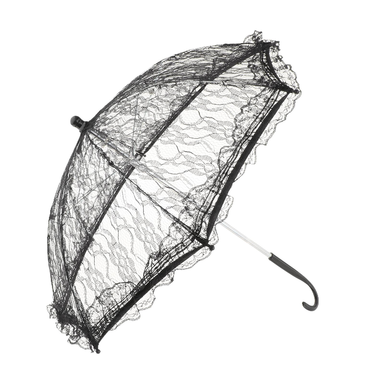 SiaBiced Lace Umbrella Craft Photography Prop Umbrella for Bridesmaids ...