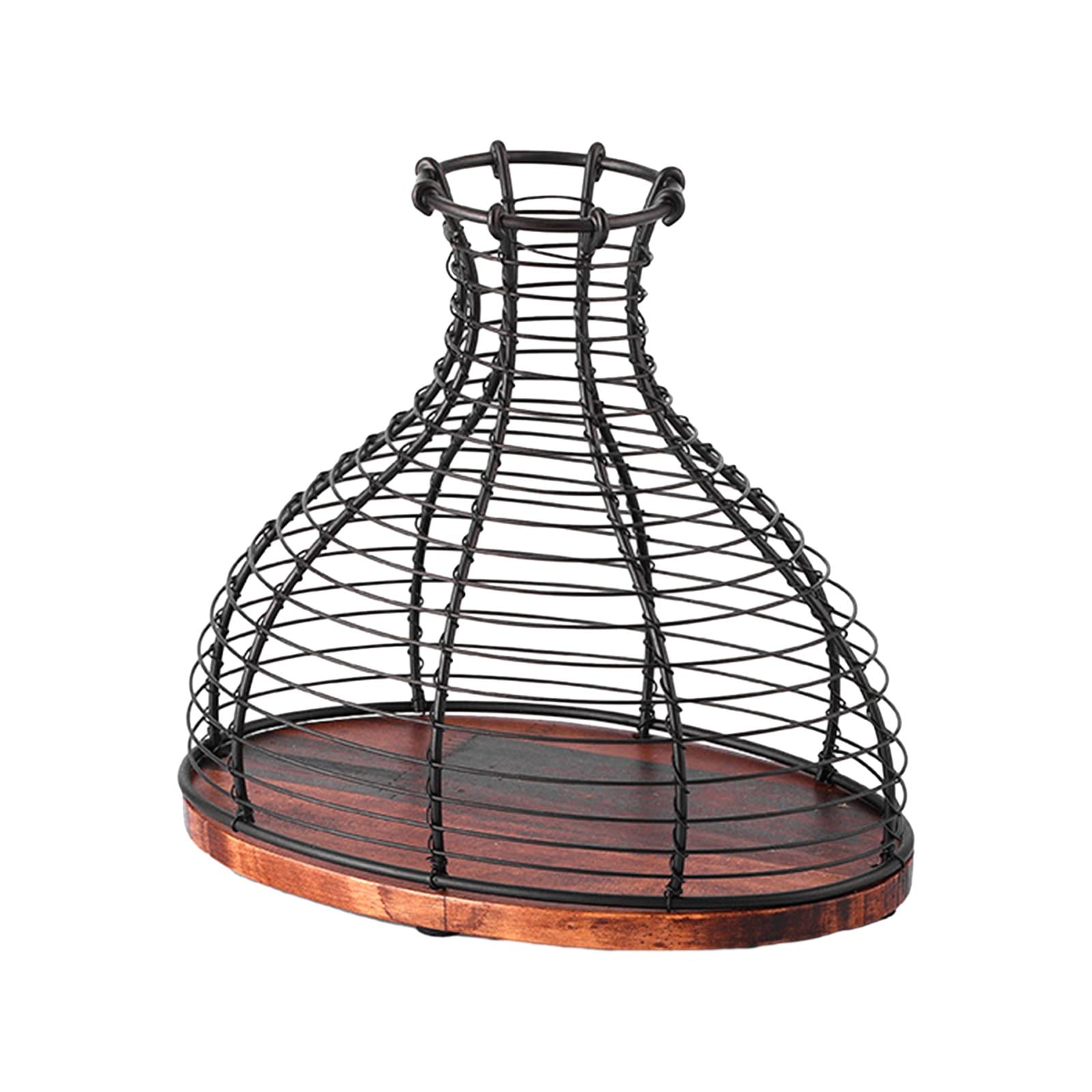 SiaBiced Metal Cork Holder Decorative Vase Cork Collector Container for ...