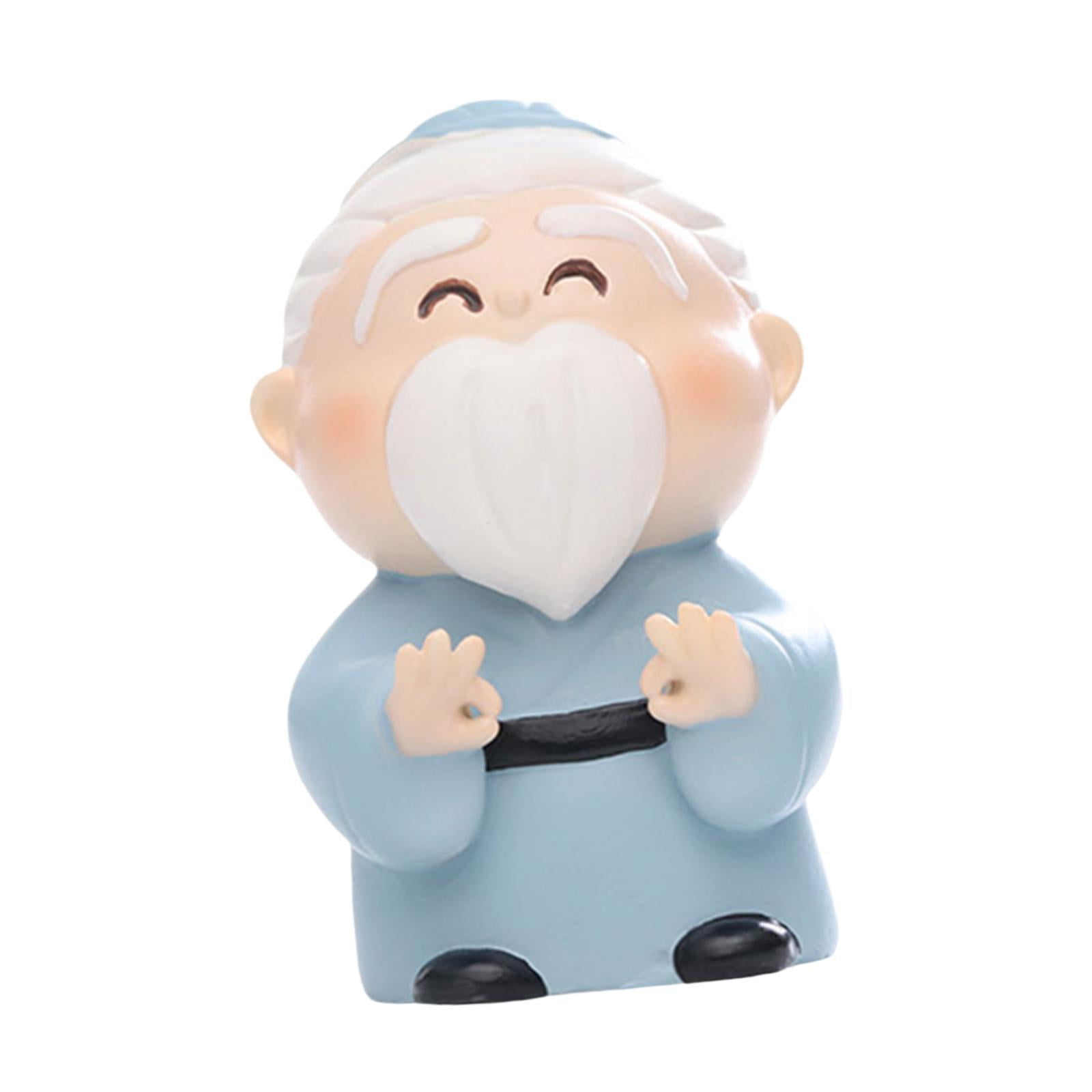 SiaBiced Mini Statue Miniature Figurine Cute Ancient China Figure for D ...