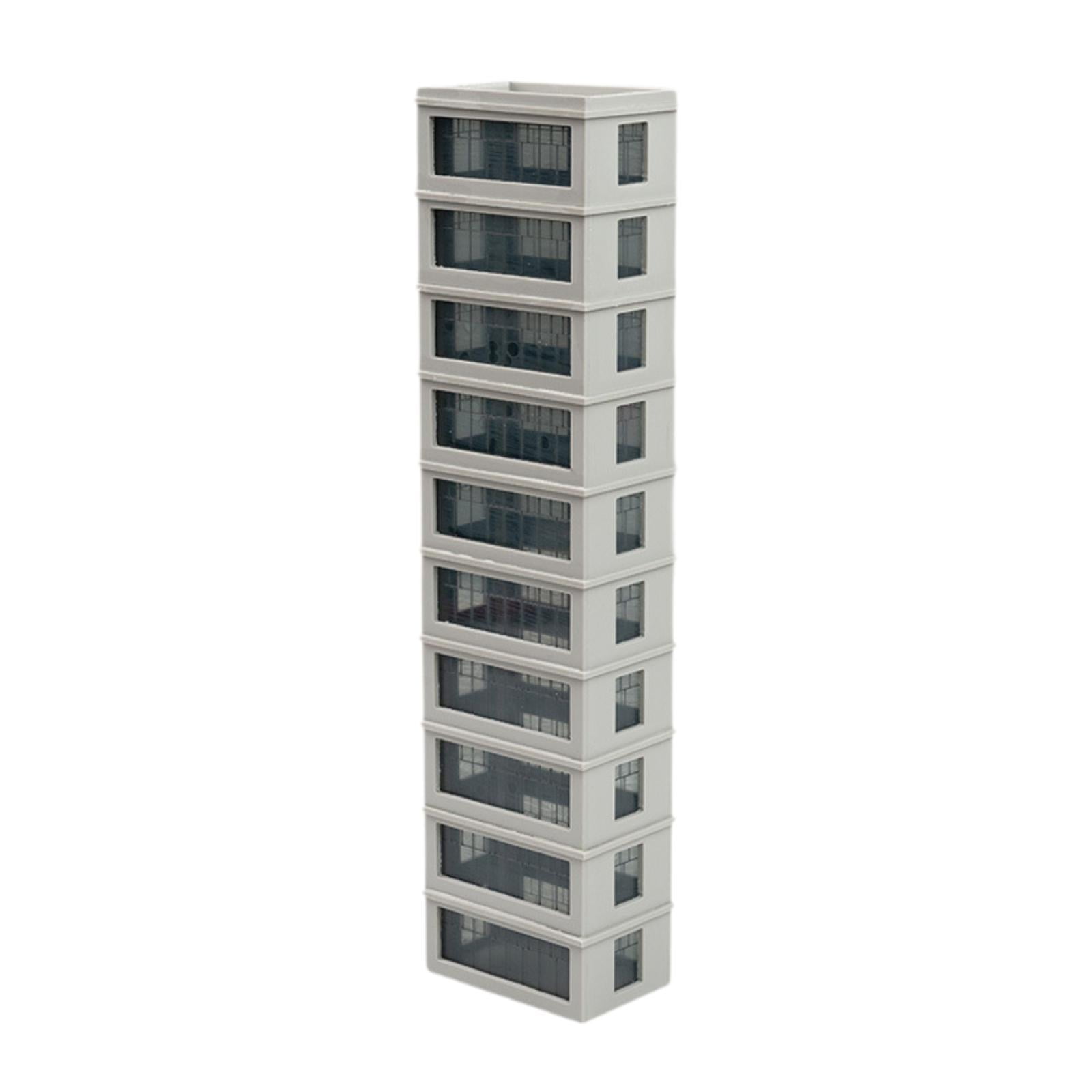 SiaBiced Model Railway Buildings 1/150 Unpainted DIY Scene Layout ...