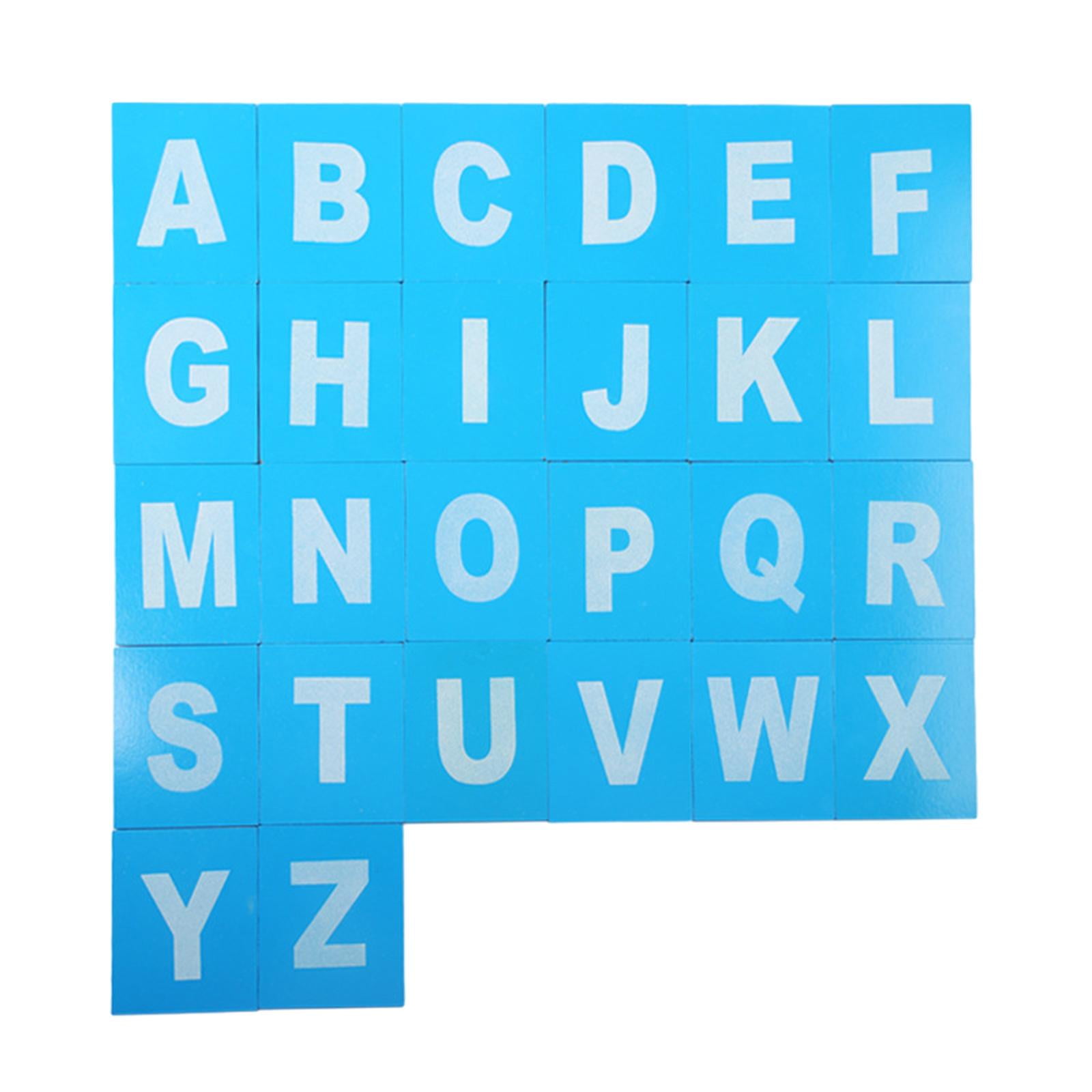 SiaBiced Montessori Letters, Child Development Education Toy, Lowercase ...