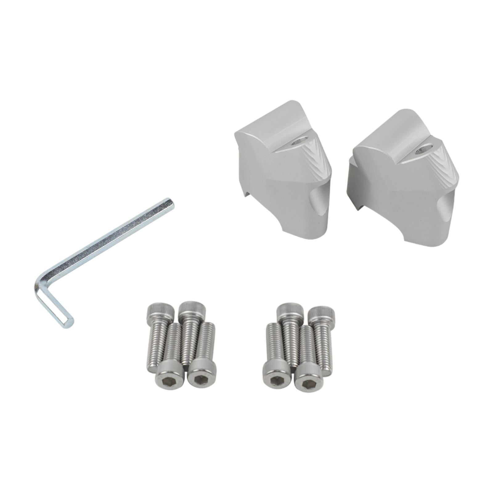 SiaBiced Motor Handlebar Riser Mount Adapter Riser Easily Install Spare ...