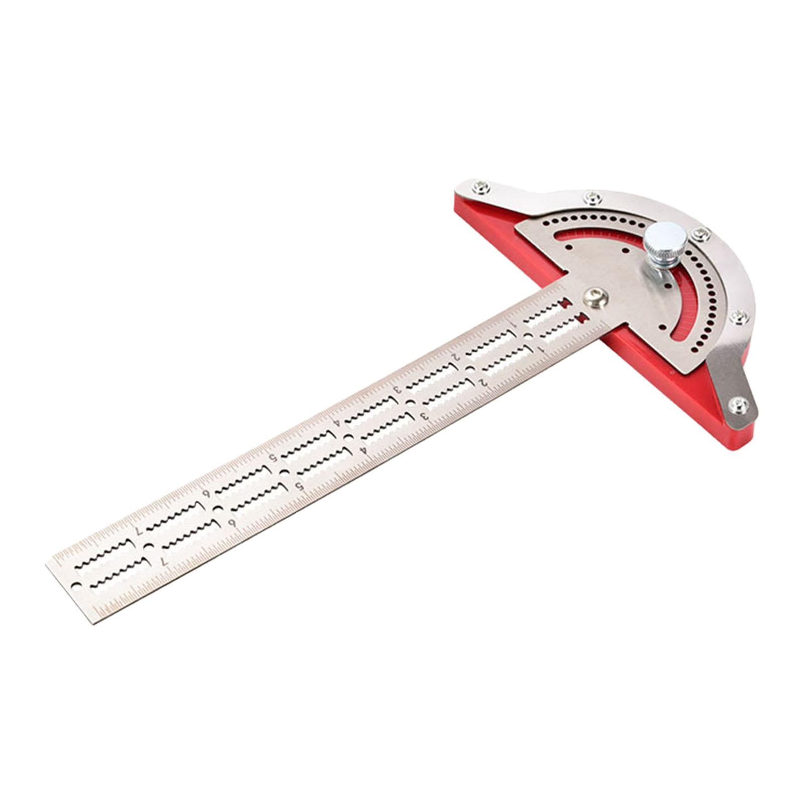 SiaBiced Multi-Angle T-Ruler, Protractor, Angle, High Precision ...