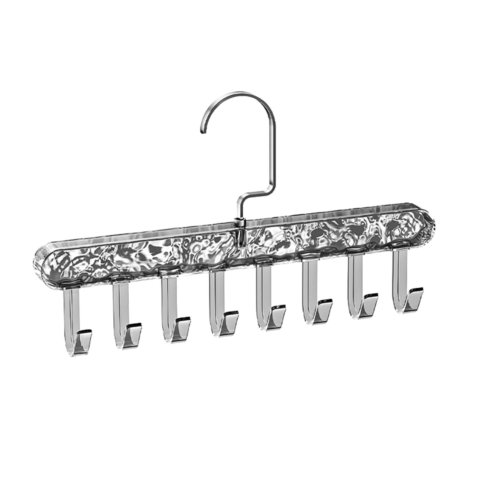 SiaBiced Multi Hooks Coat Rack Hanger Belt Hanger Organizer Belt Holder ...