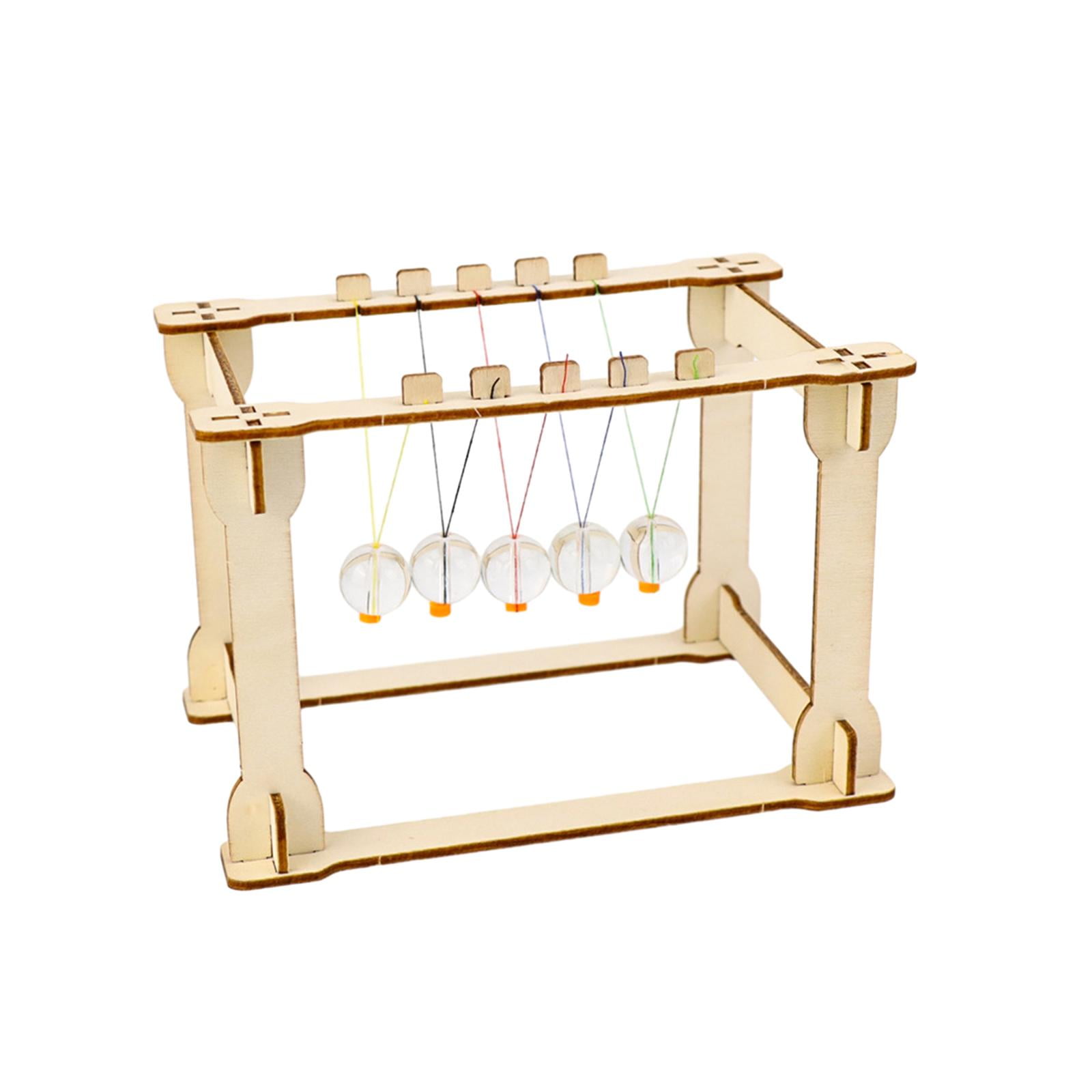 SiaBiced Newton's Cradle DIY Physics Gadget Handmade Assemble Set ...