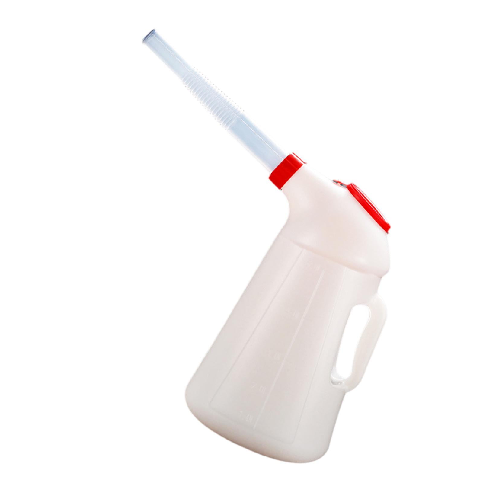 SiaBiced Oil Measuring Container with Cap Leakproof Dustproof with Long ...