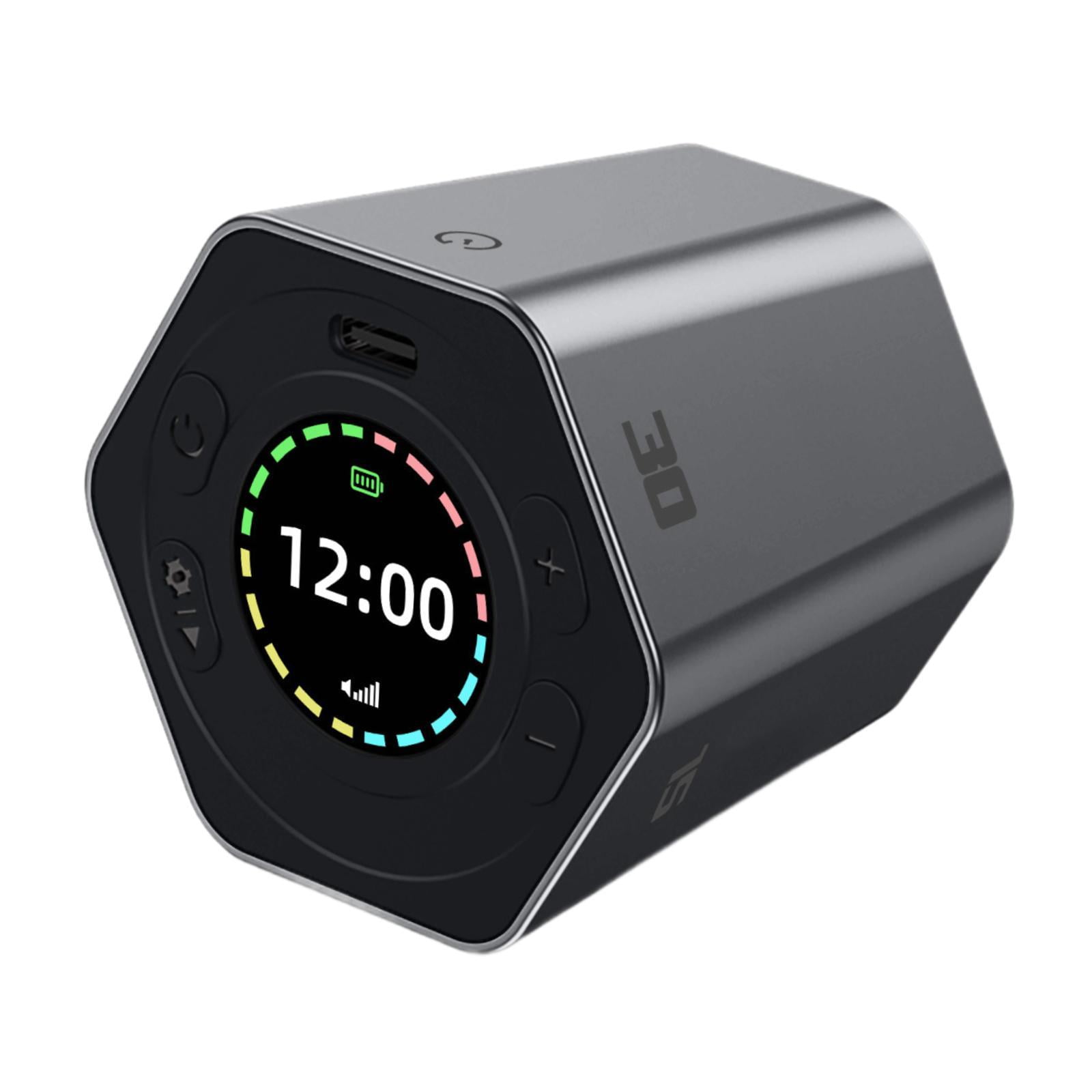 SiaBiced Pomodoro Timer Adjustable Sound Sensor Kitchen Timer Magnetic ...