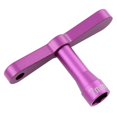 SiaBiced RC Car M4 Nuts Wheel Removal Sleeve Multipurpose Accessory Installation Tool Purple ...