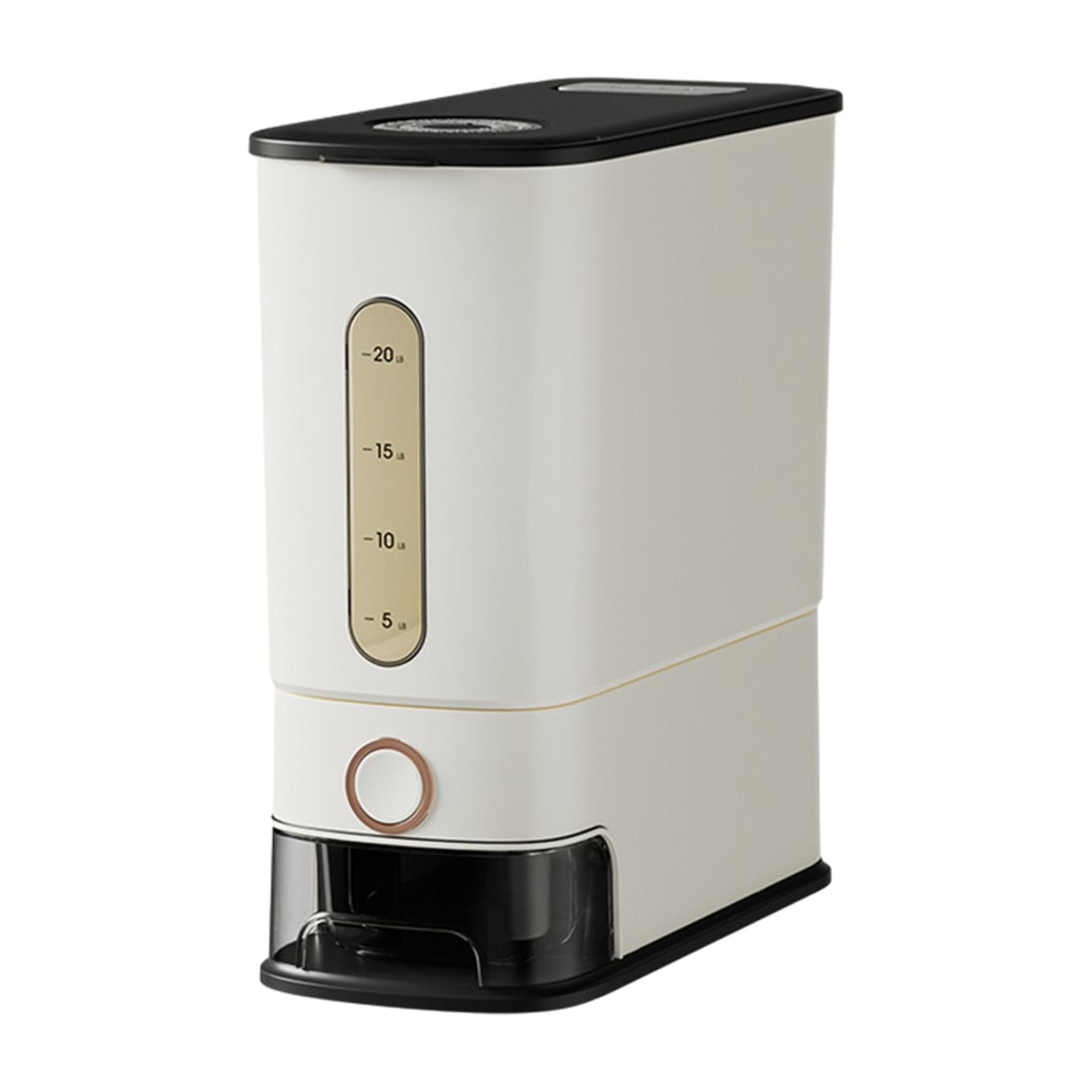 SiaBiced Rice Storage Bin Cereal Container Rice Dispenser Grain Bucket ...