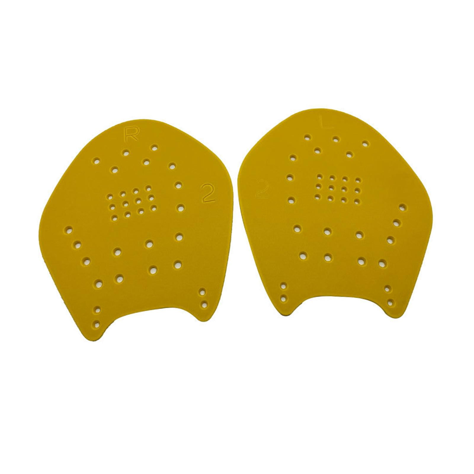 SiaBiced Swim Paddles for Lap Swimming Aquatic Fitness PP Silicone Hand ...