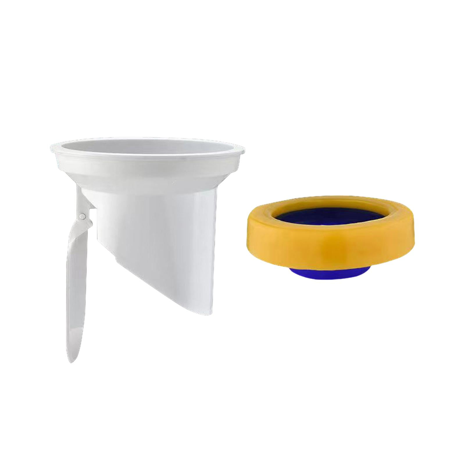 SiaBiced Toilet Flange Silicone Sealing Drain Backflow Preventer Toilet ...