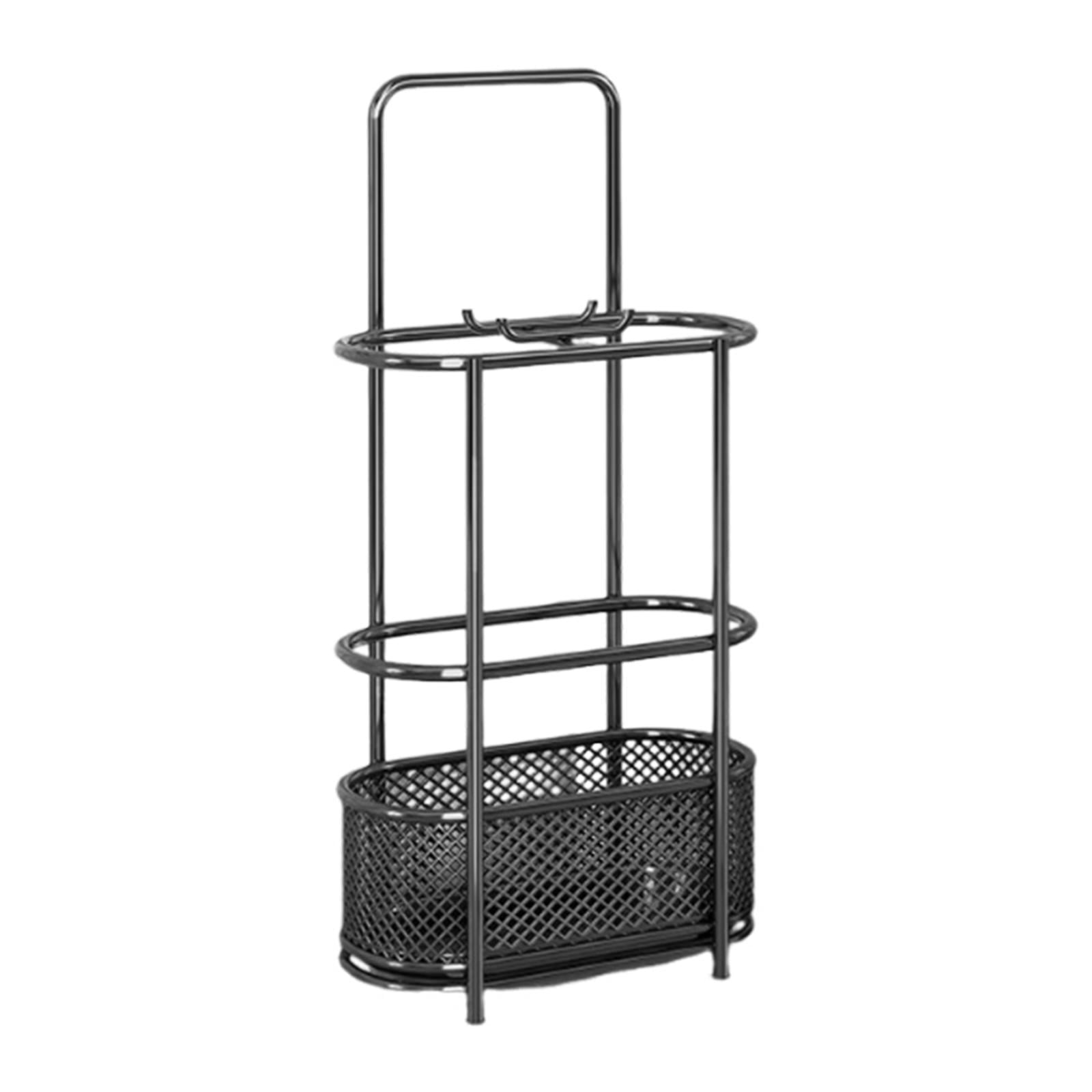 SiaBiced Umbrella Holder Rack Storage Bin with Drip Tray Iron ...