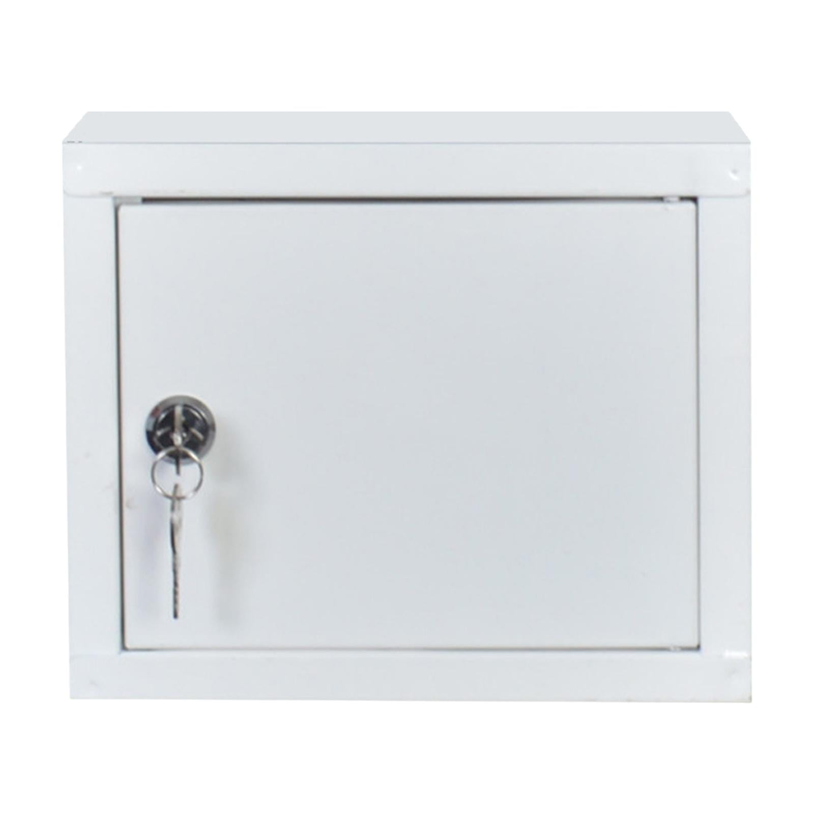 SiaBiced Wall Mount Milk Box with Lock Mailbox Dairy Holder ...