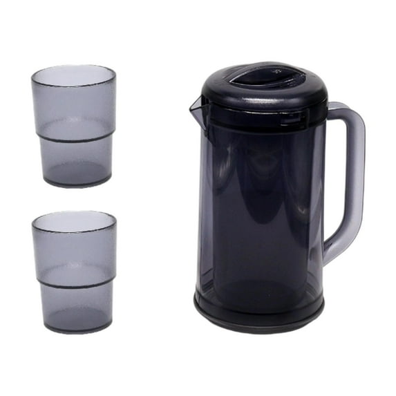 SiaBiced Water Jug Pitcher Double Wall Easy to Fill Drinkware Hot and ...