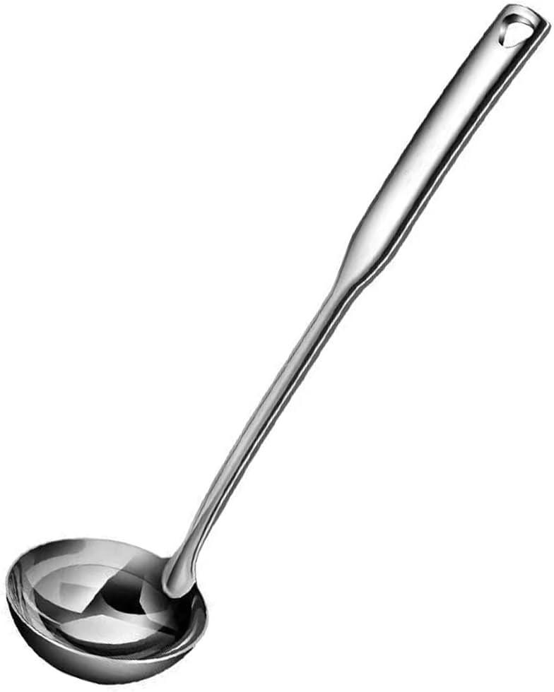 Siaiqiang Soup Ladle,11.8 Inch 18/10 Stainless Steel Heavy Duty Large ...