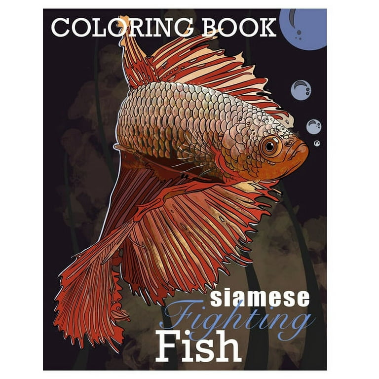 betta fish coloring book