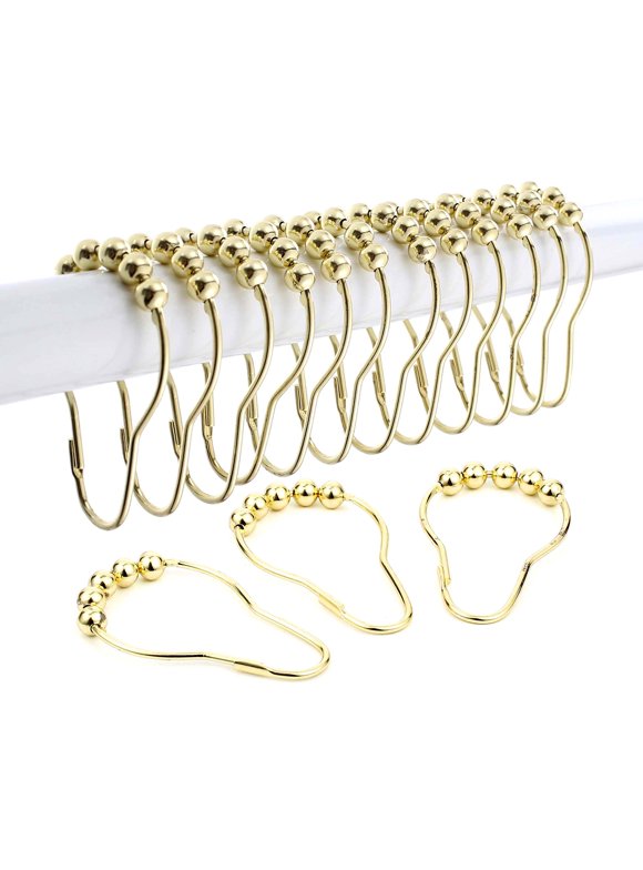 Shower Curtain Hooks & Rings in Shower Curtains & Accessories - Walmart.com